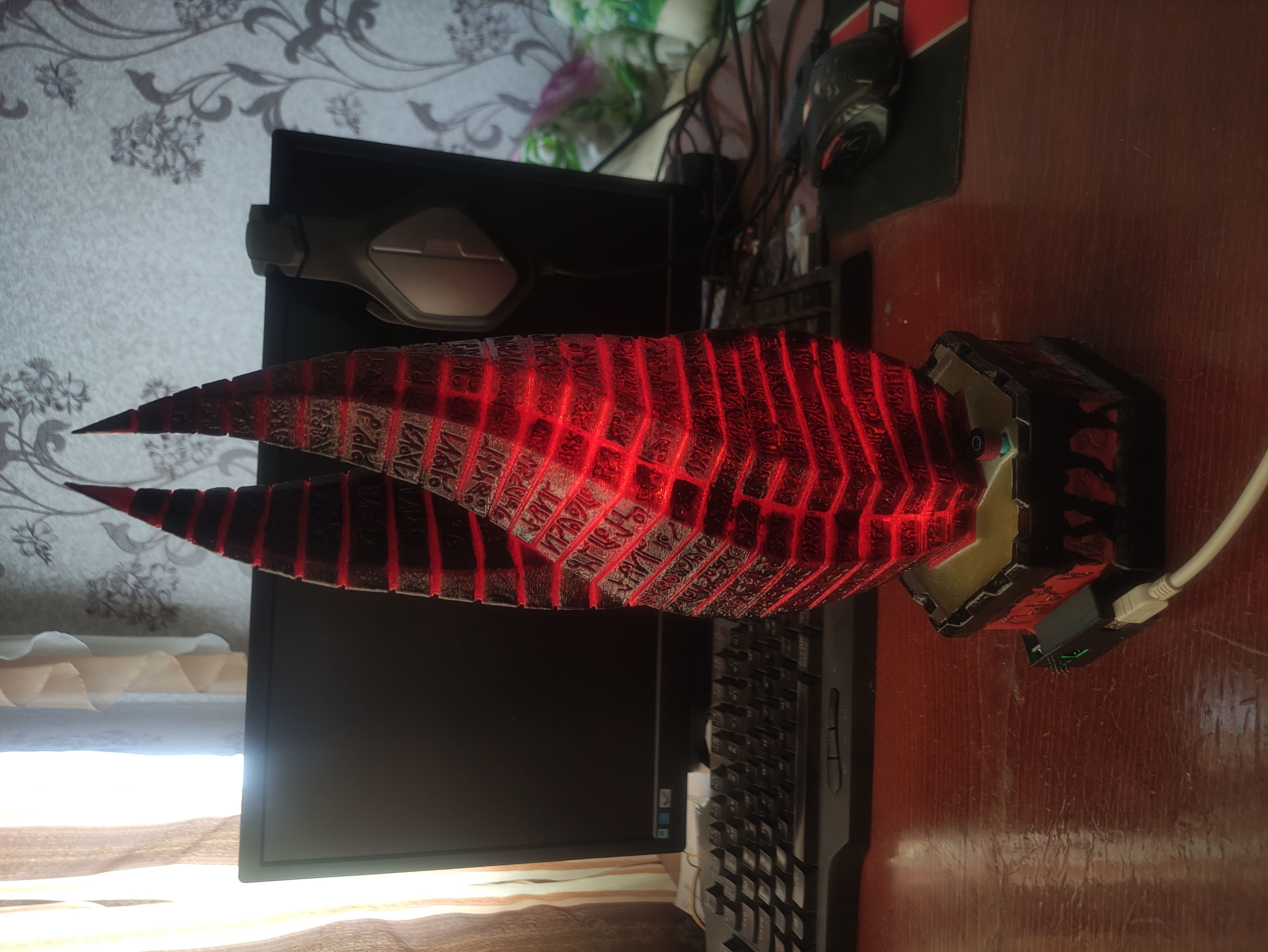 DEAD SPACE OBELISK WITH LIGHT EFFECTS 3D model 3D printable | CGTrader