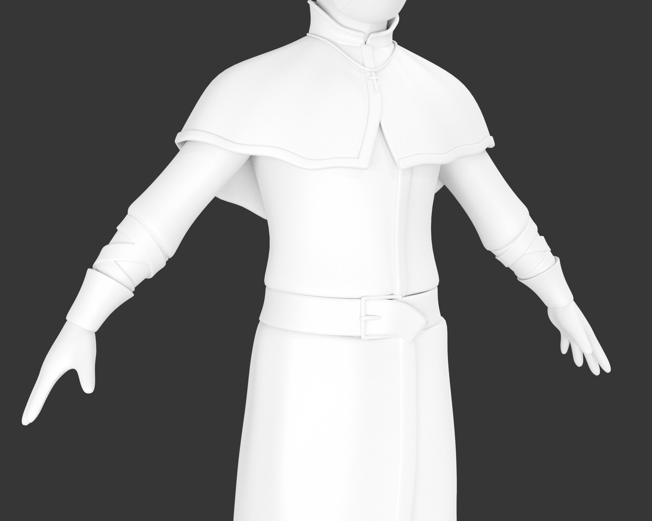 3D model Medieval Character Plague Doctor VR / AR / low-poly | CGTrader