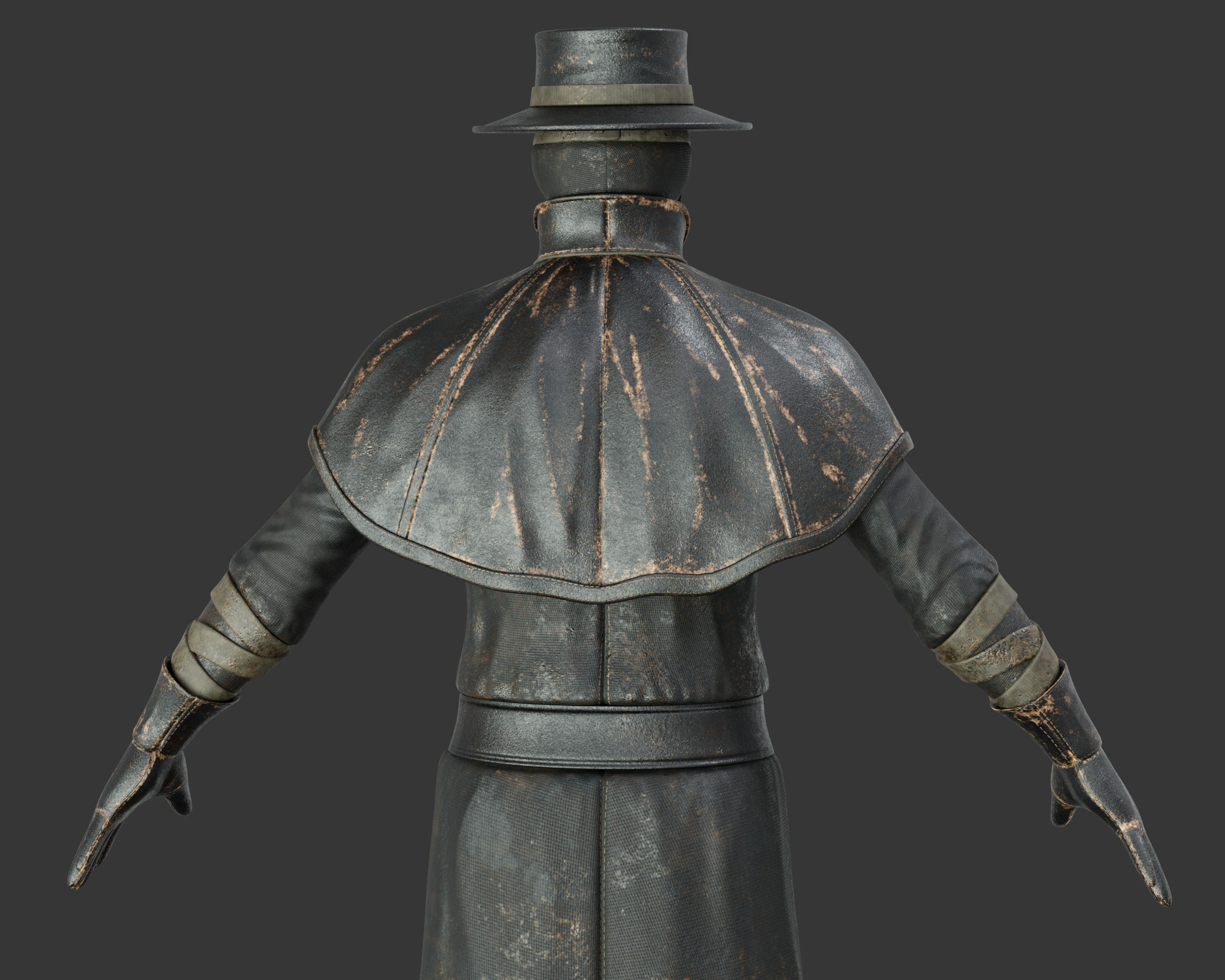 3D model Medieval Character Plague Doctor VR / AR / low-poly | CGTrader