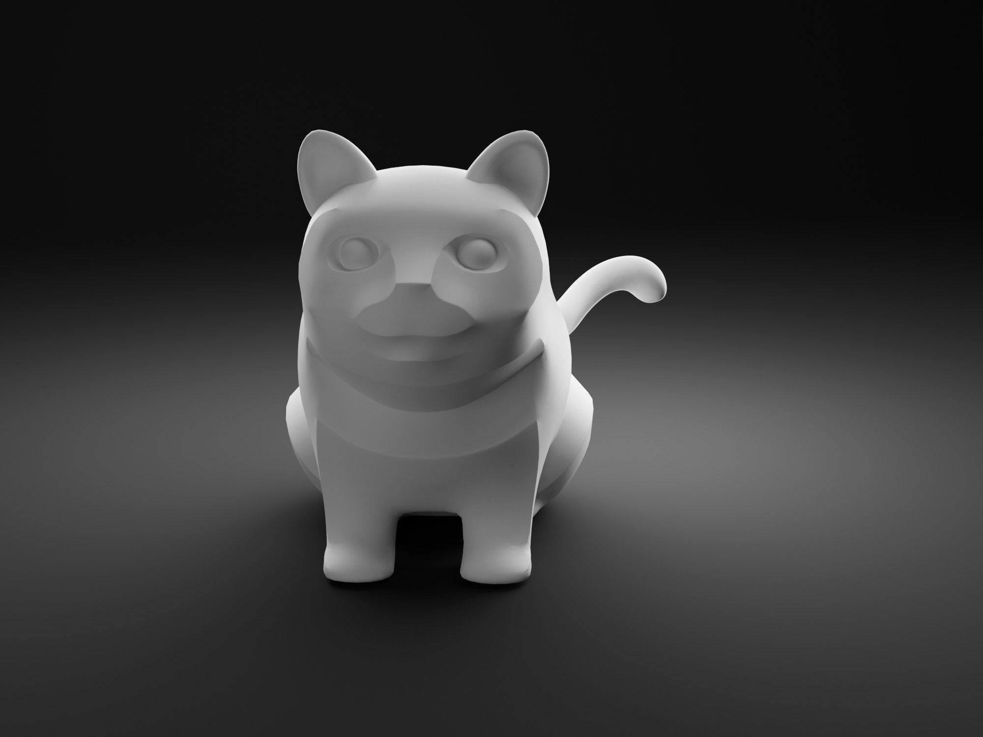 Cat Stylized 3D Model free 3D model | CGTrader