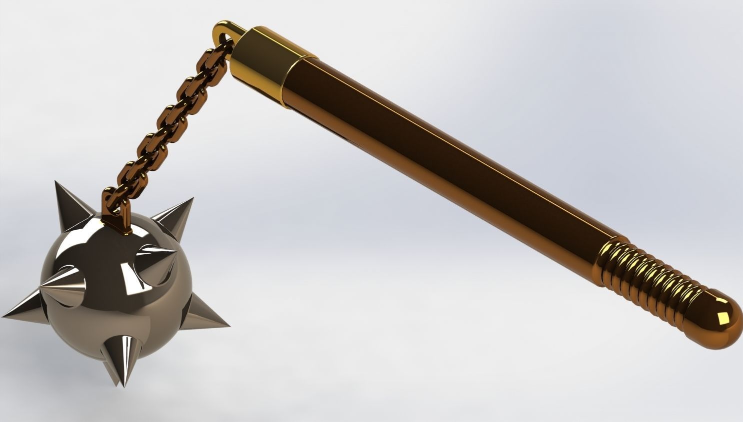 Flail Weapon 3D Model 3D model | CGTrader