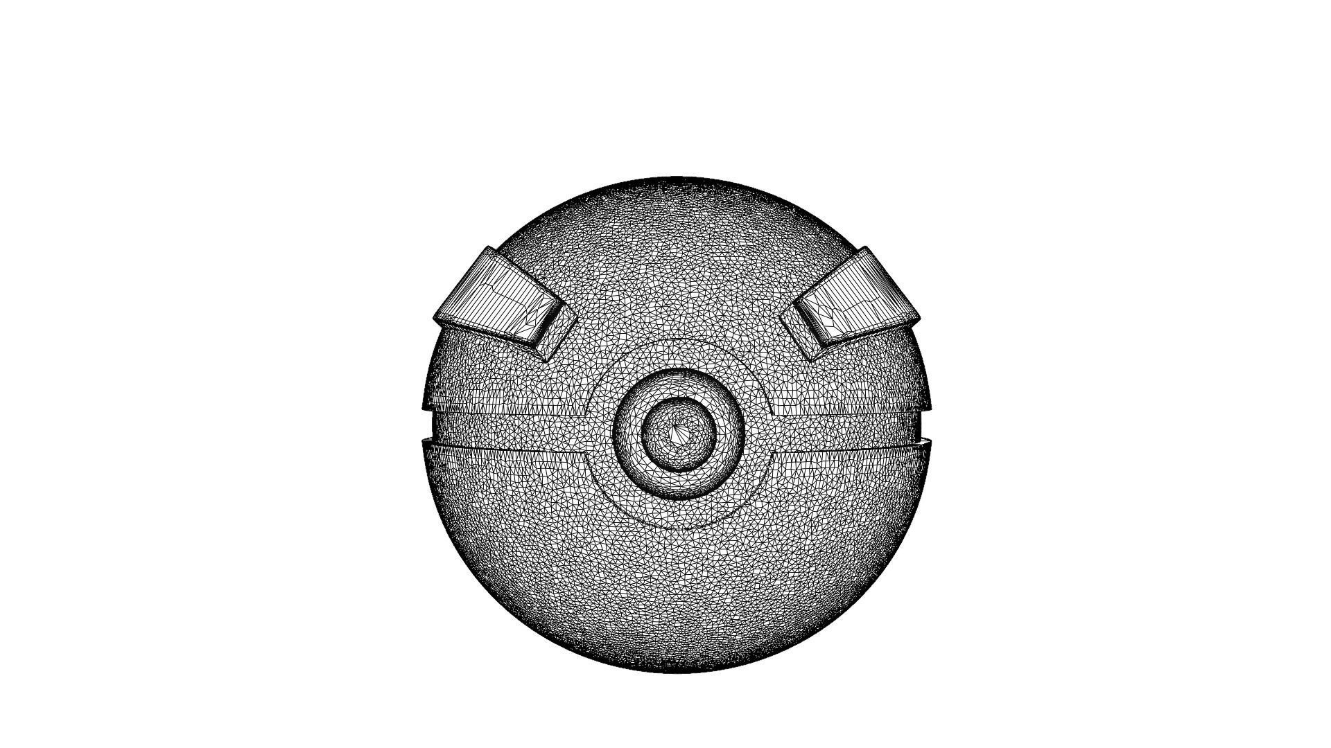 Pokeball Collection pokemon ball free 3D model | CGTrader