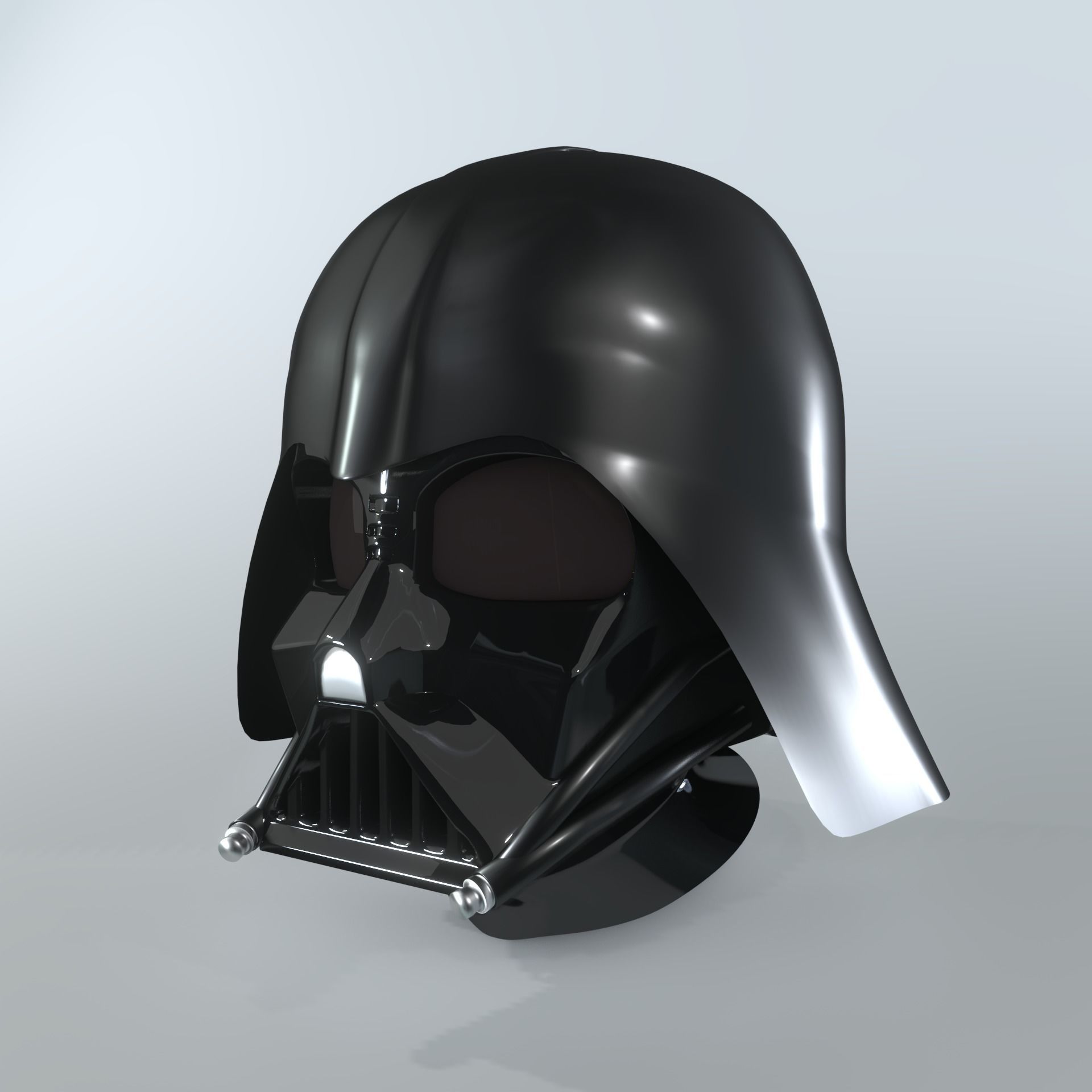 Darth Vader helmet made with blender 3D model | CGTrader