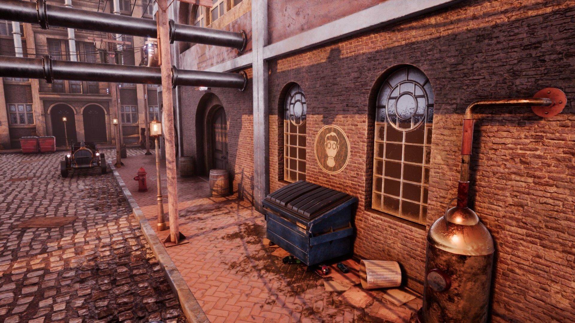 3D model SteamPunk Victorian Environment Megapack VR / AR / low-poly ...