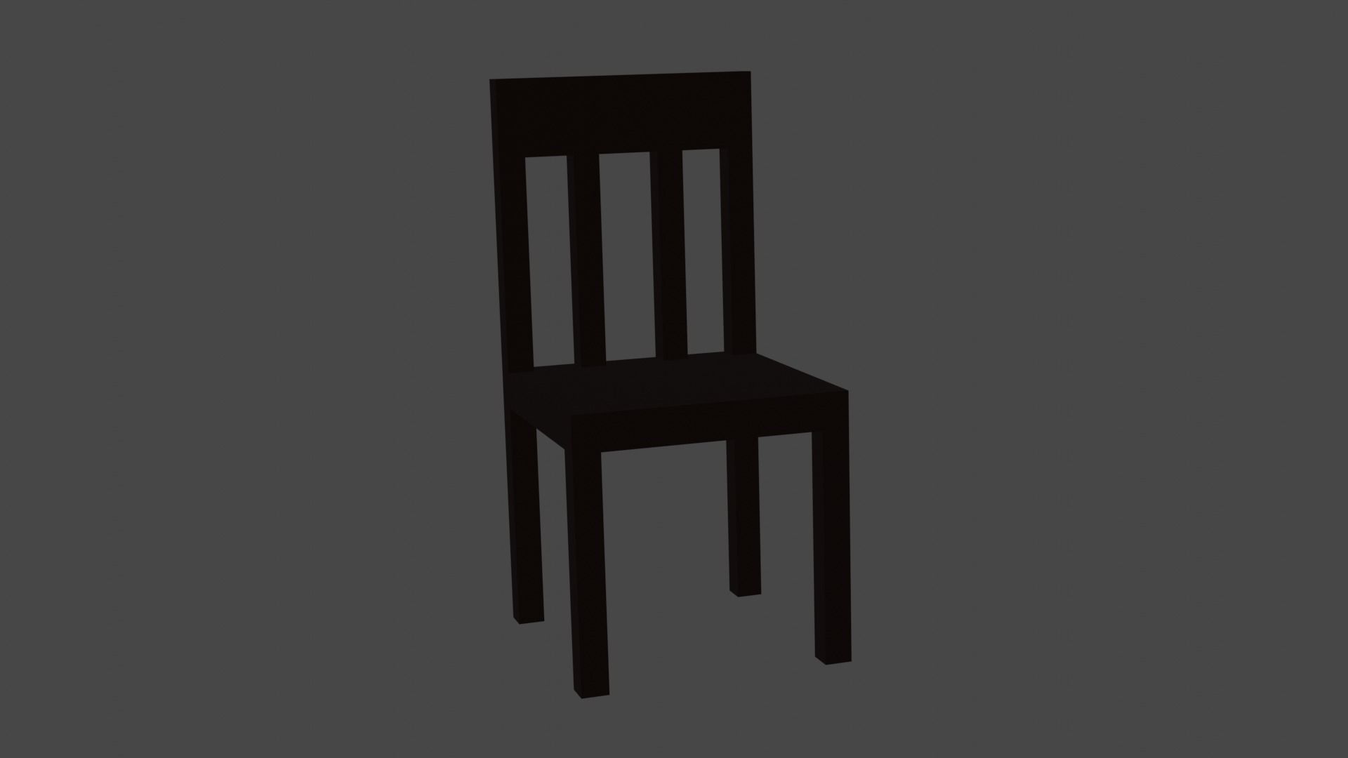 Simple Chair Model free 3D model | CGTrader