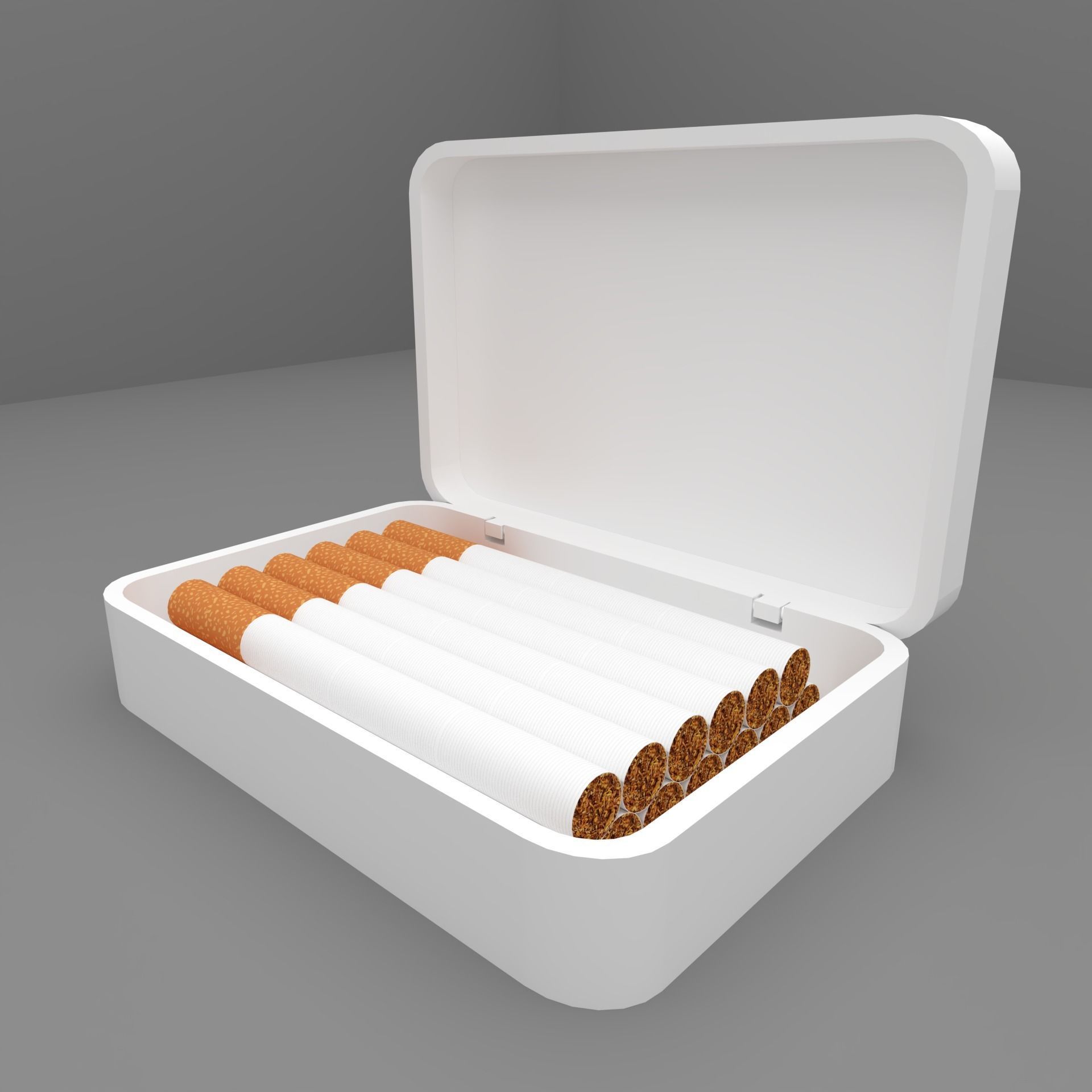 3D print Cigarette Case 3D model 3D printable | CGTrader