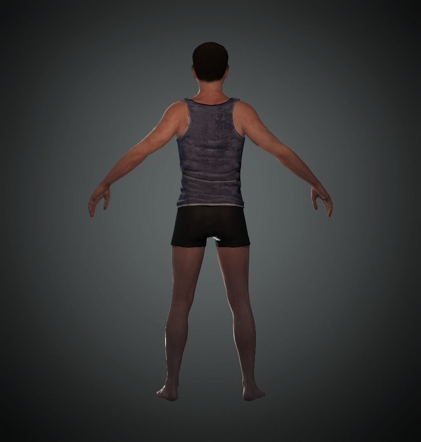 Unity Digital Human HS019 free 3D model animated rigged | CGTrader