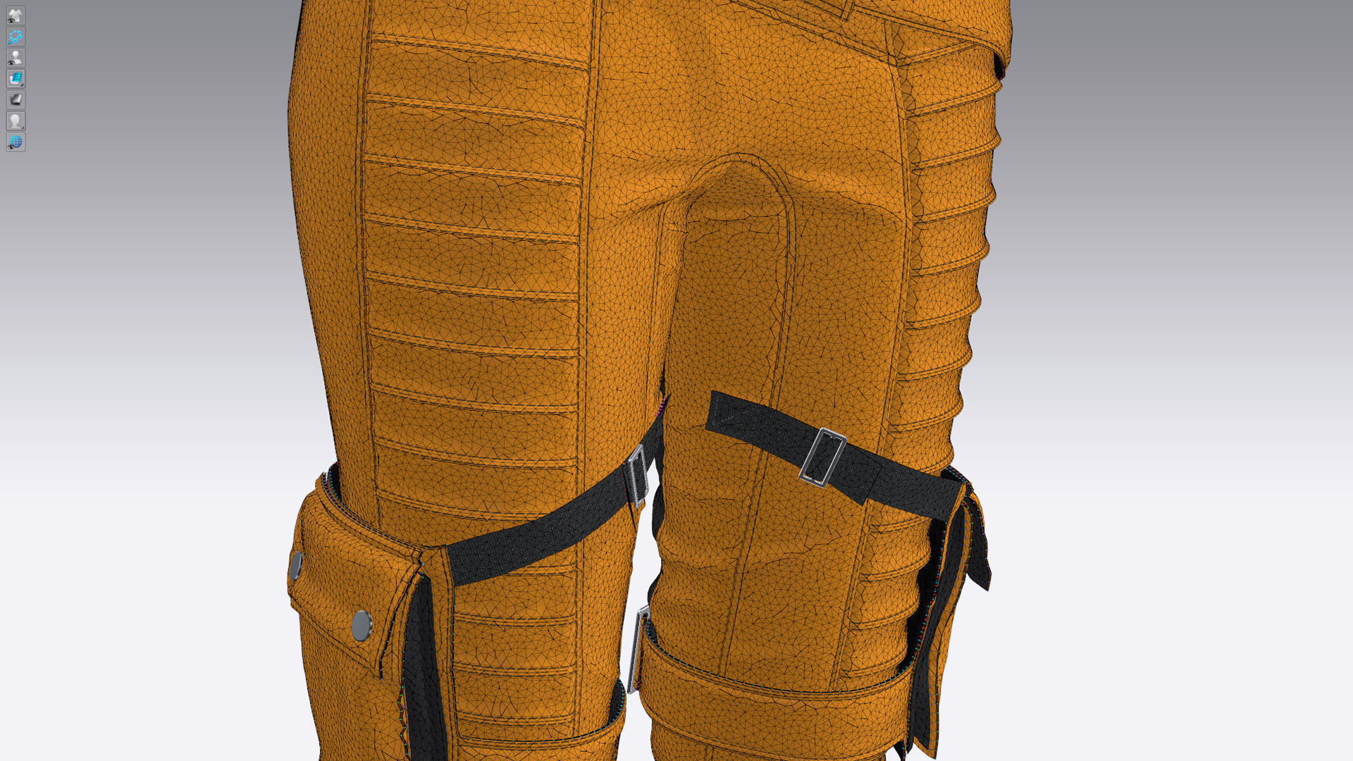 Women pants 3D model | CGTrader