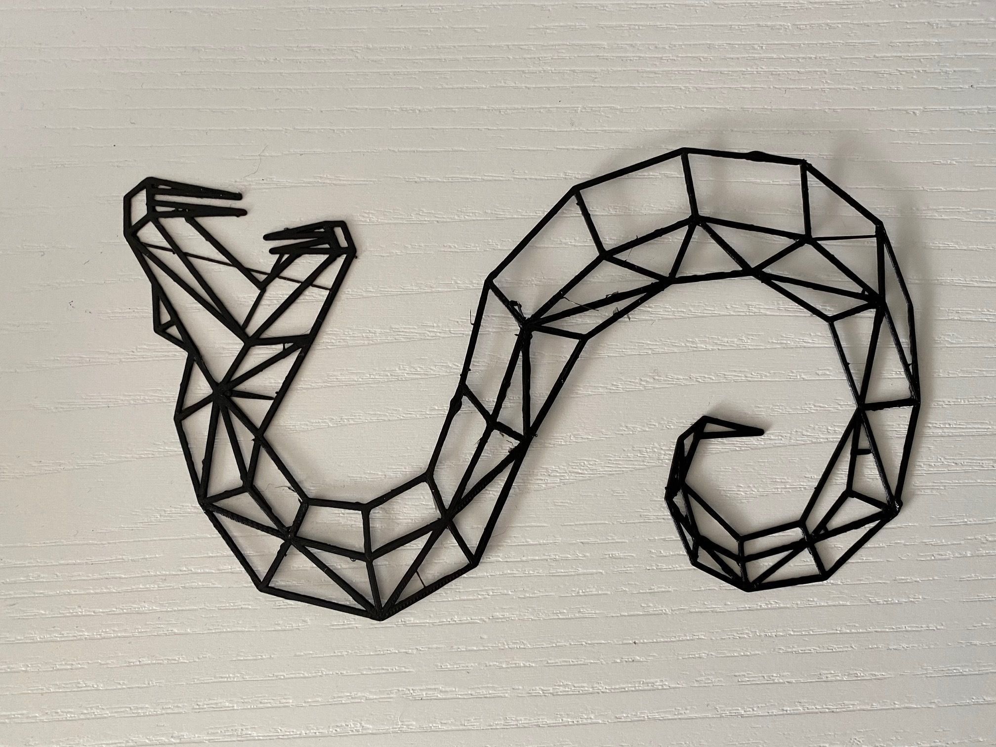 culebra snake on window 3D model | CGTrader