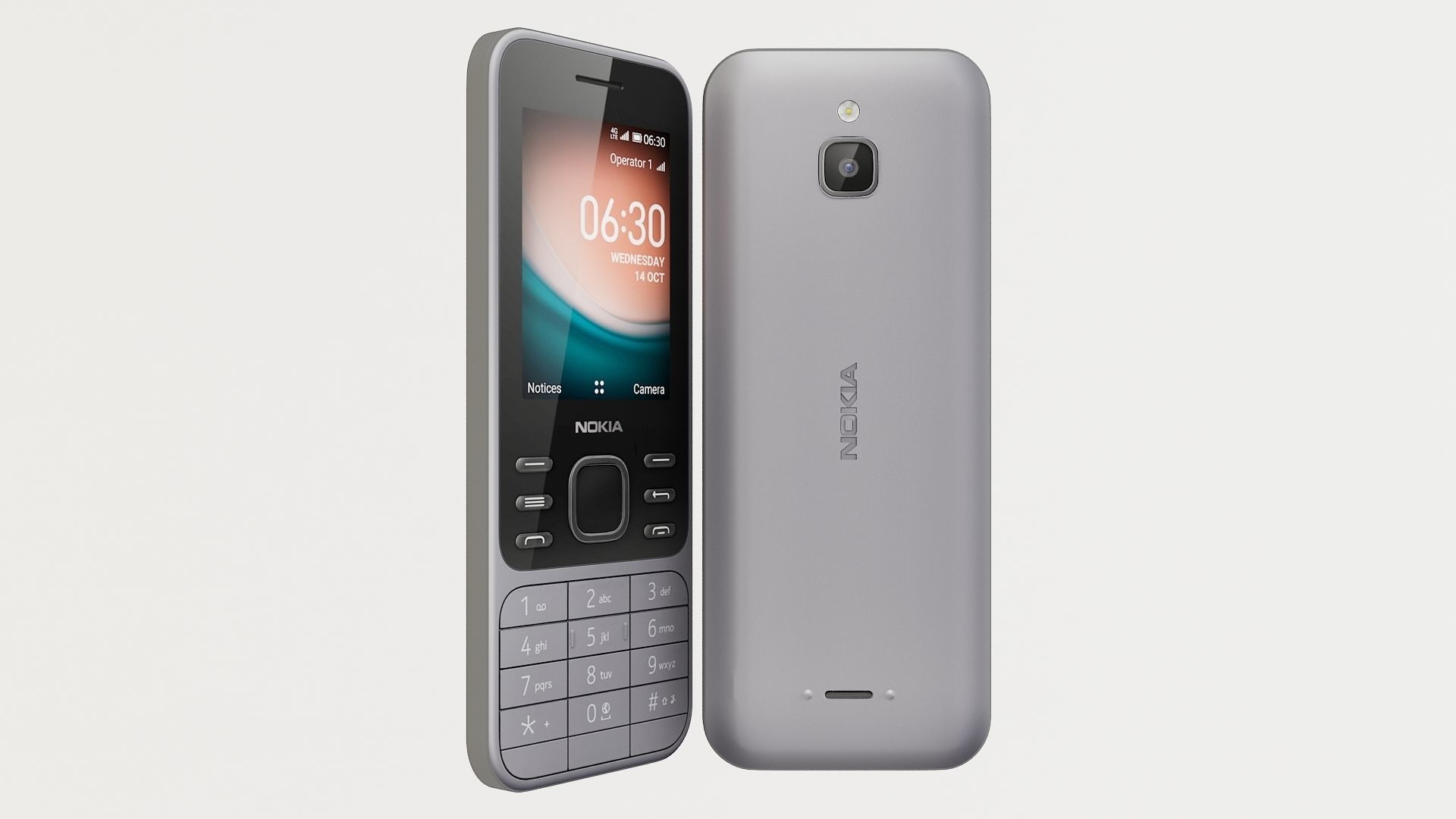 Nokia 6300 4G 3D model | CGTrader