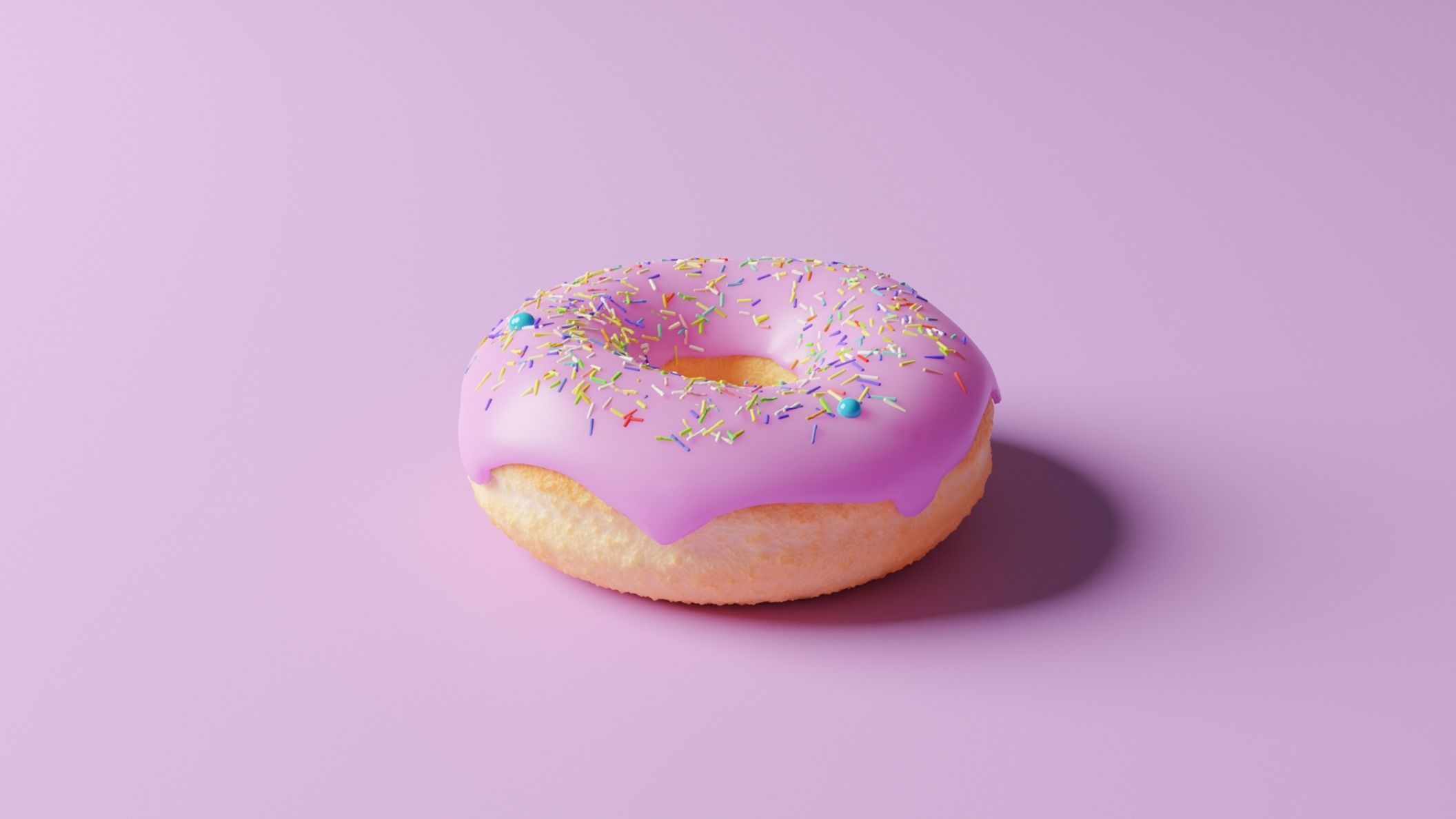 REALISTIC DONUT free 3D model | CGTrader