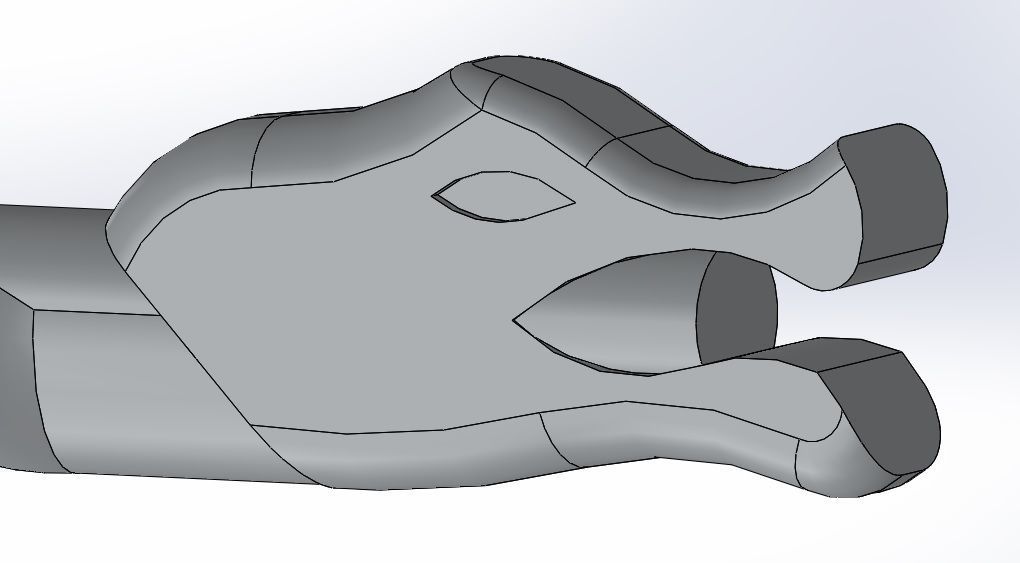 Snake Bo Staff 3D model | CGTrader