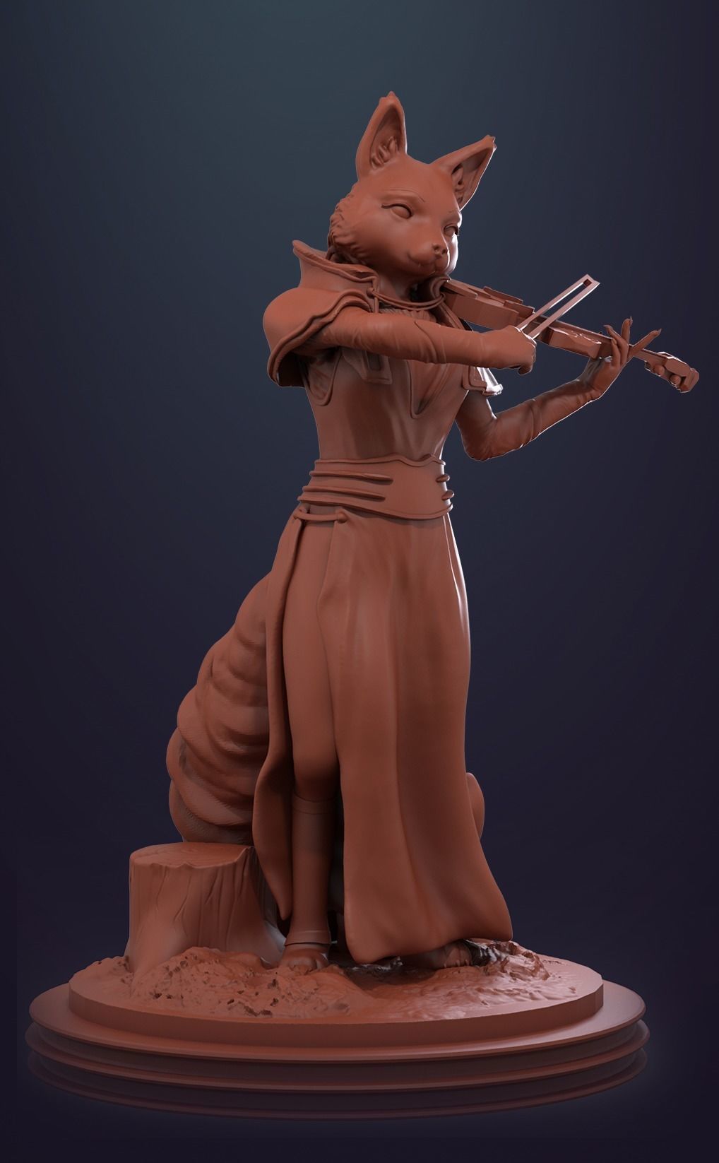 Miniatures for roleplay desktop games 3 miniatures STL files 3D model ...