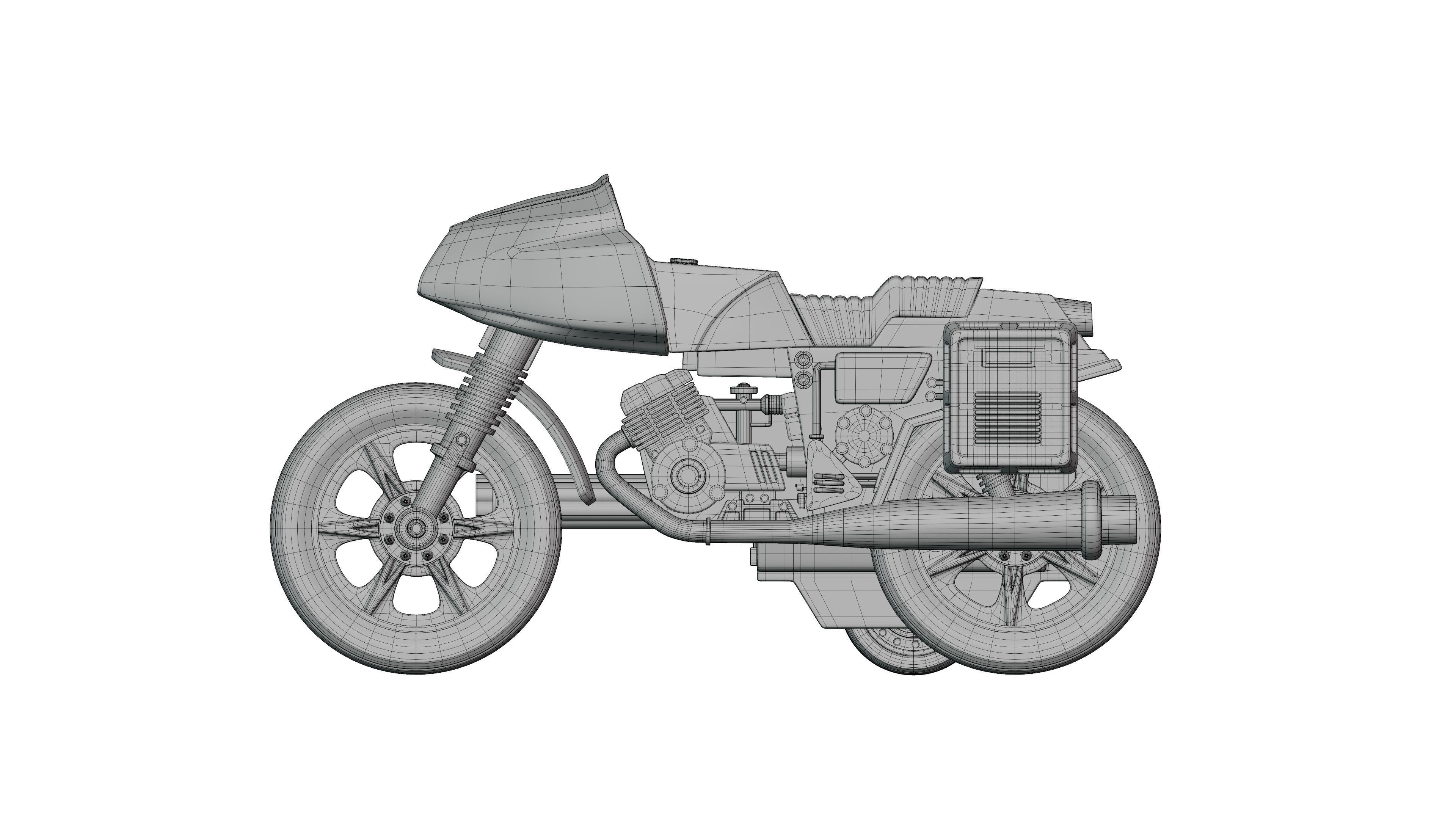 GI Joe RAM Motorcycle 3D model | CGTrader