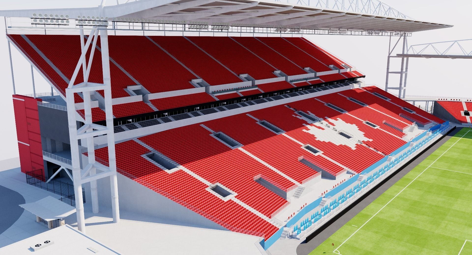 BMO Field - Toronto - Canada 3D model | CGTrader
