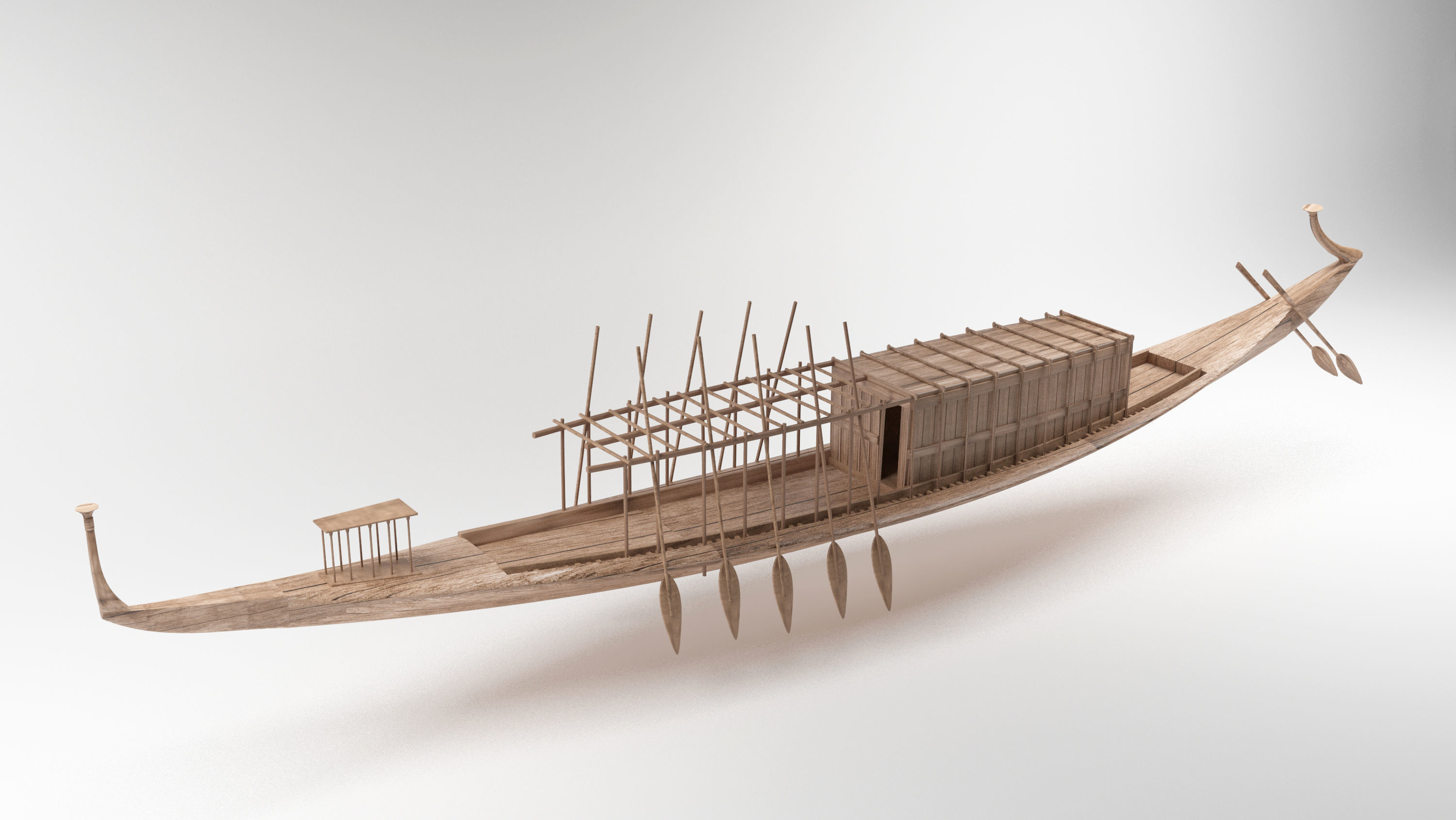 Khufu Ship 3D model | CGTrader