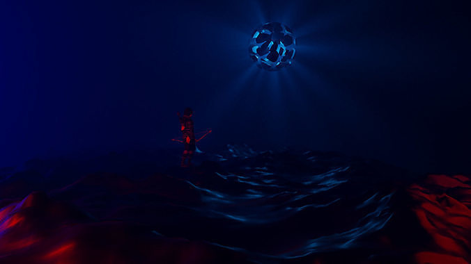 war scene free 3D model animated | CGTrader