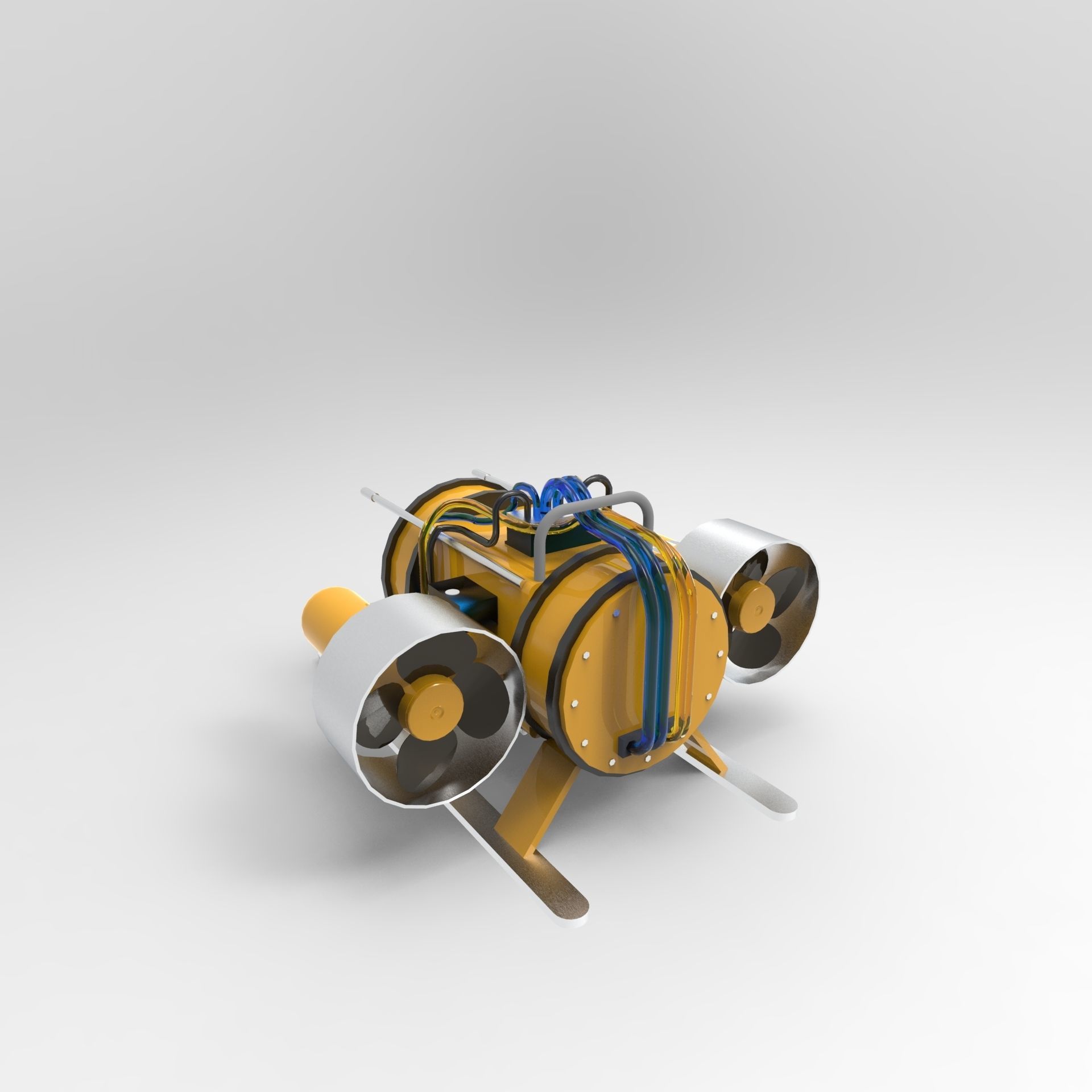 ROV Remotely operated underwater vehicle 3D model | CGTrader