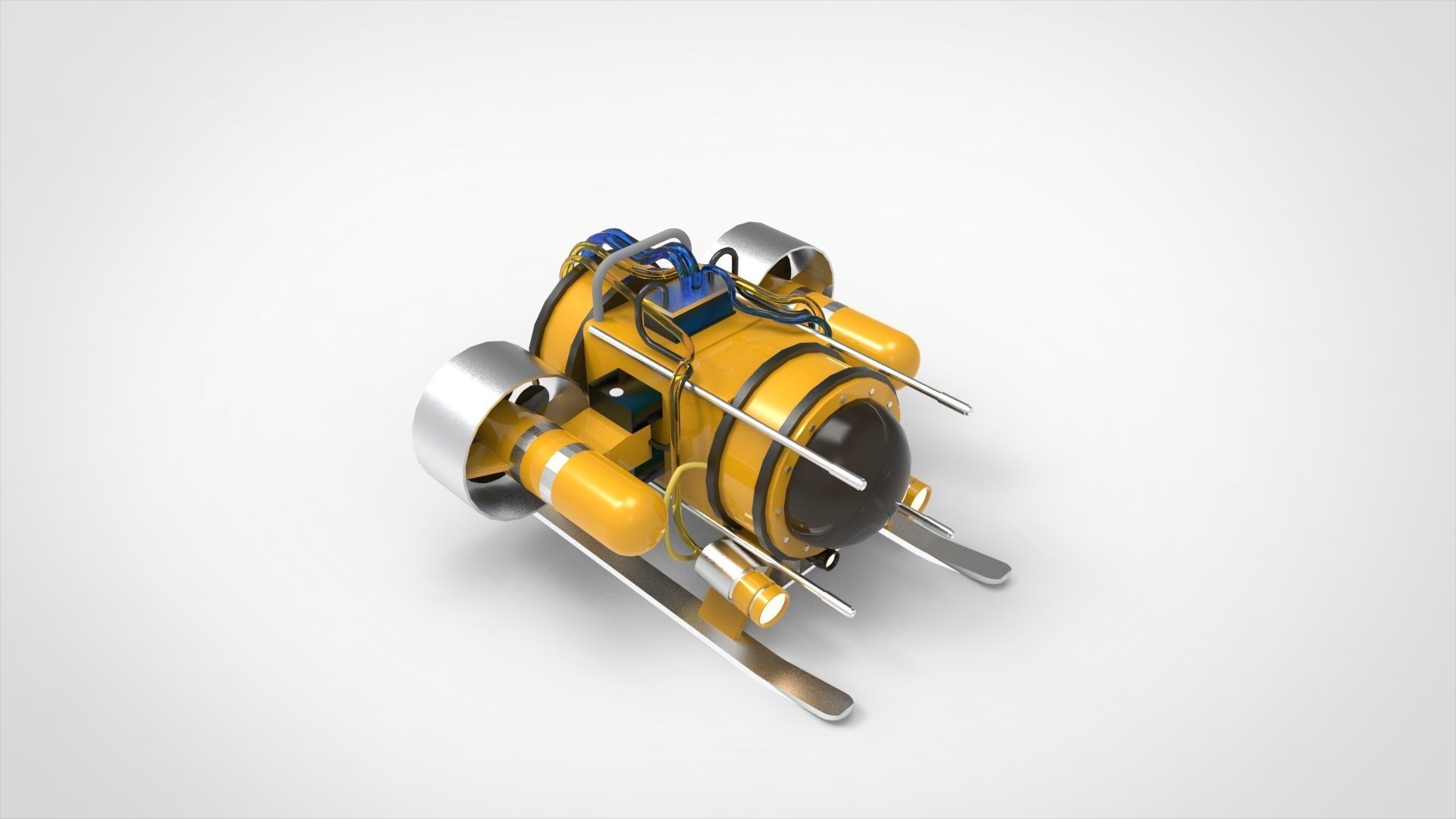 ROV Remotely operated underwater vehicle 3D model | CGTrader
