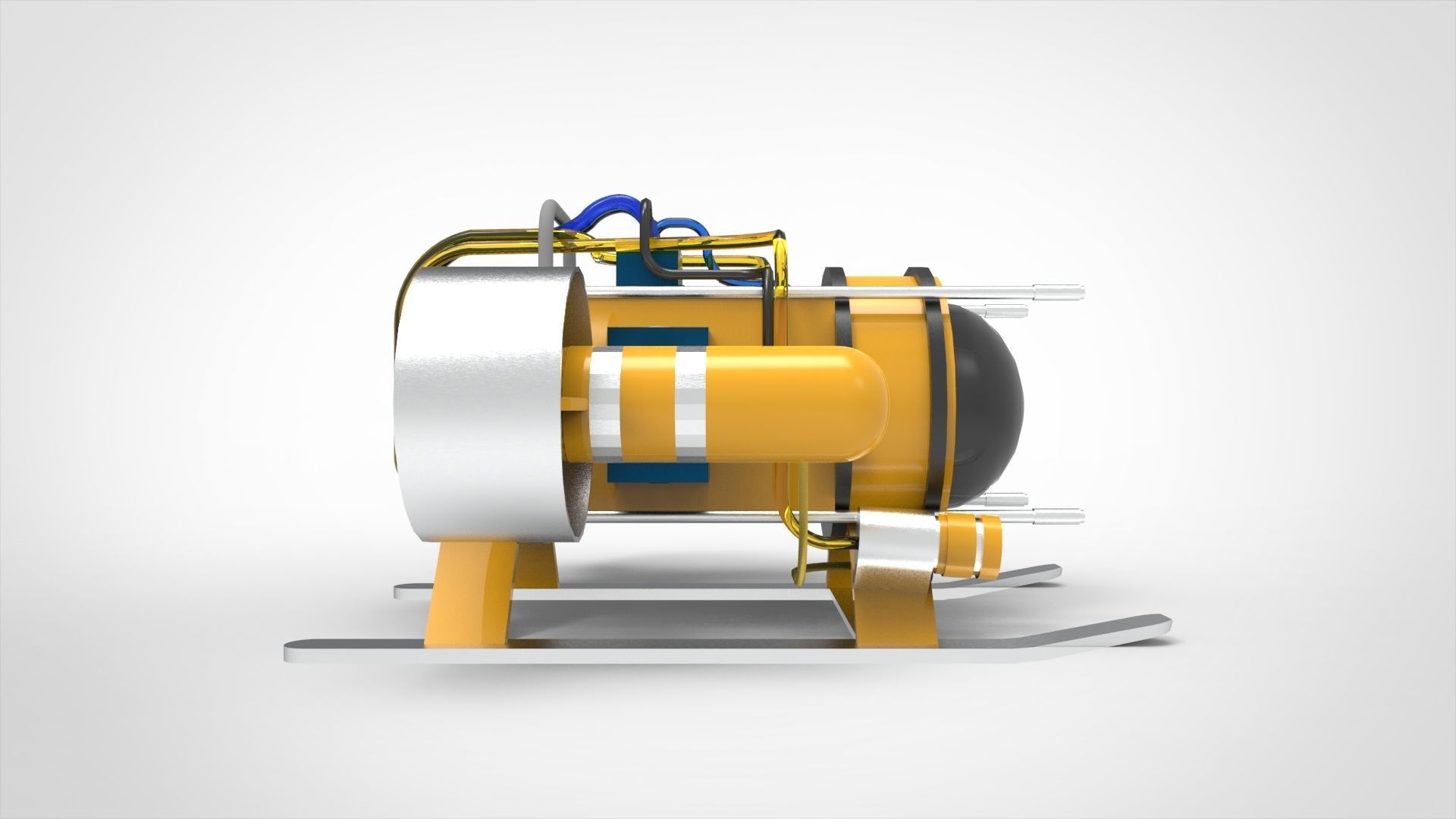 ROV Remotely operated underwater vehicle 3D model | CGTrader