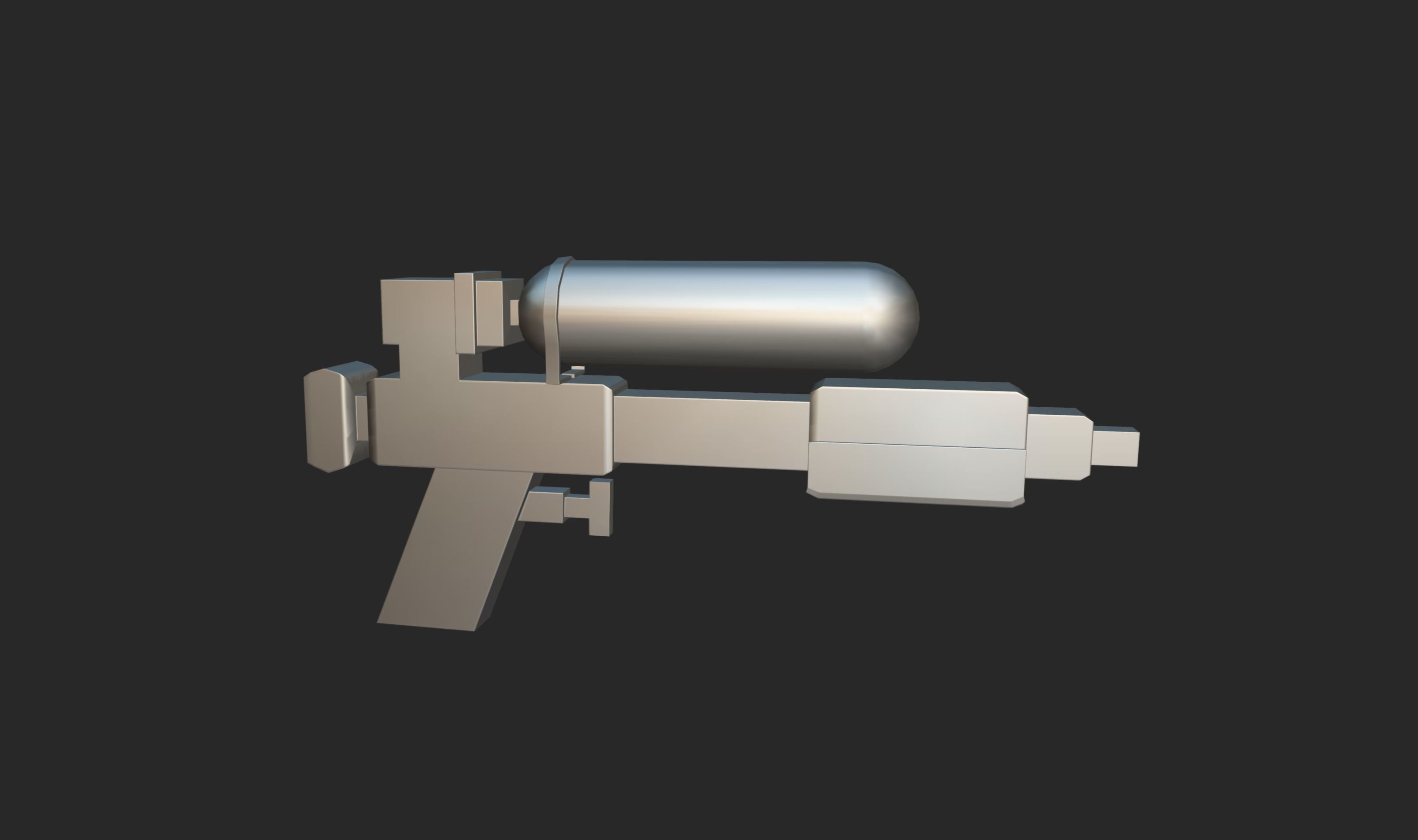 3D model Cartoon - SciFi - Acid Gun VR / AR / low-poly | CGTrader