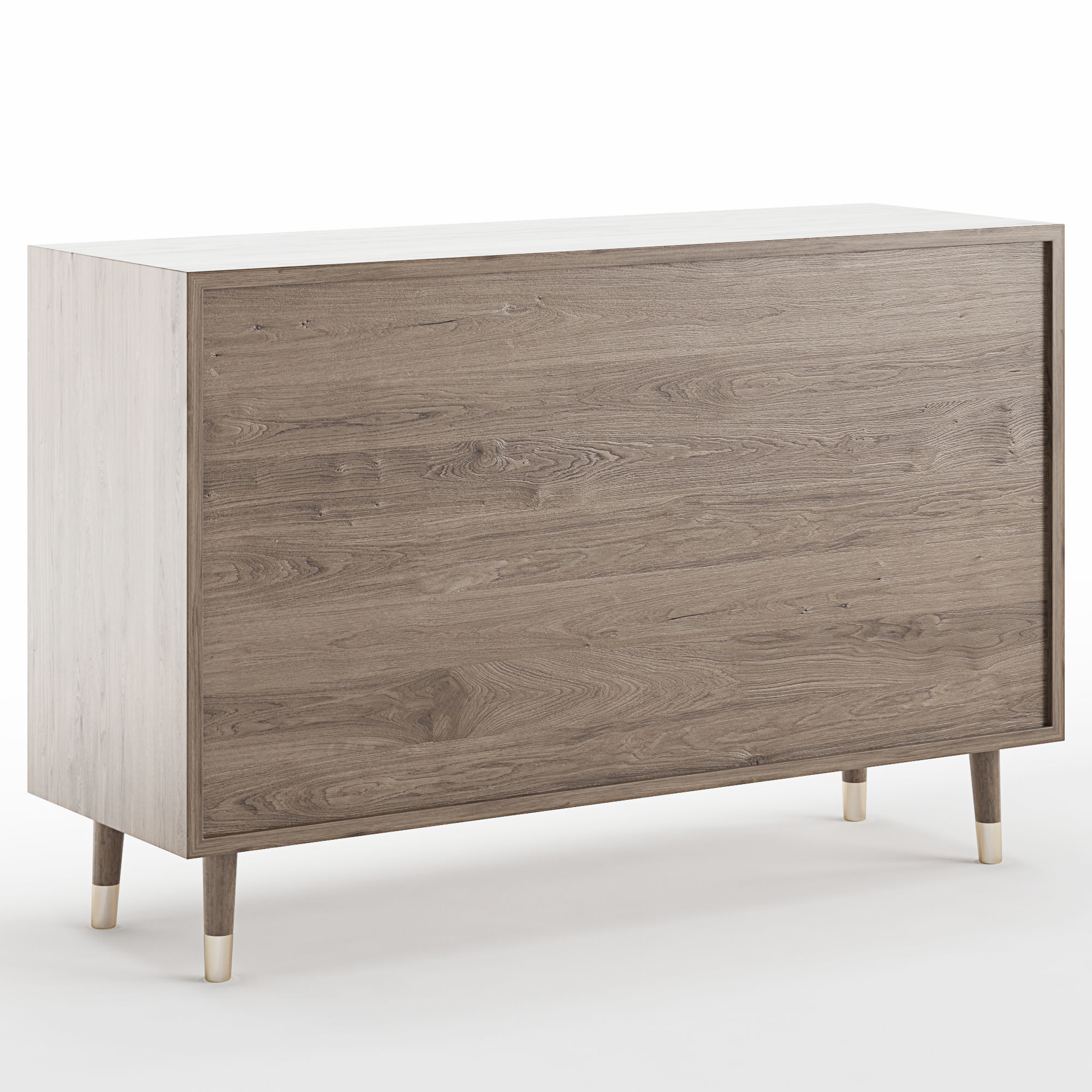 Vintage wood Sideboard 3D model | CGTrader