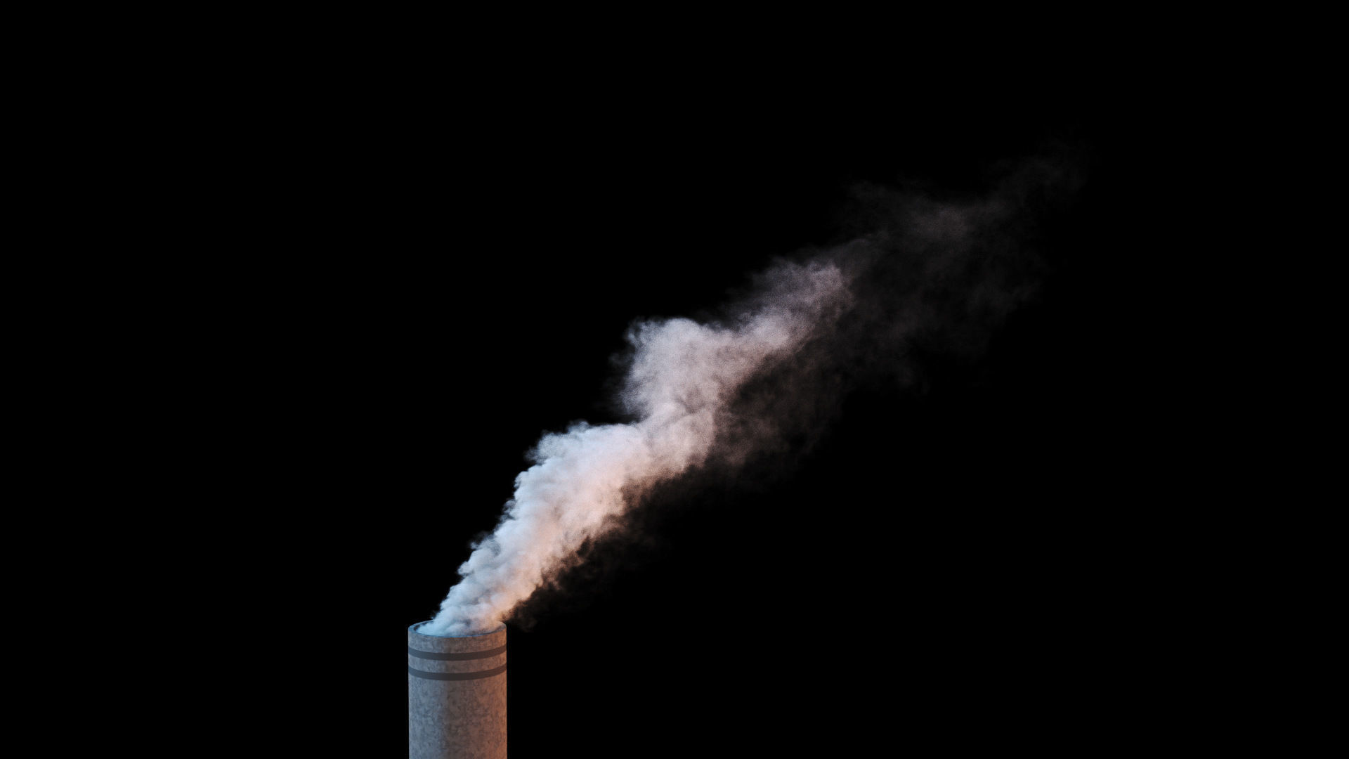 Chimney Smoke VDB 20s sequence 3D model animated | CGTrader