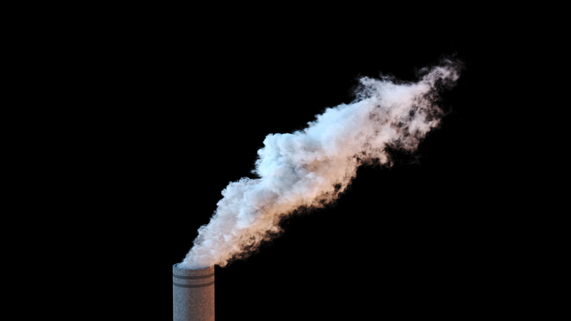 Chimney Smoke VDB 20s sequence 3D model animated | CGTrader