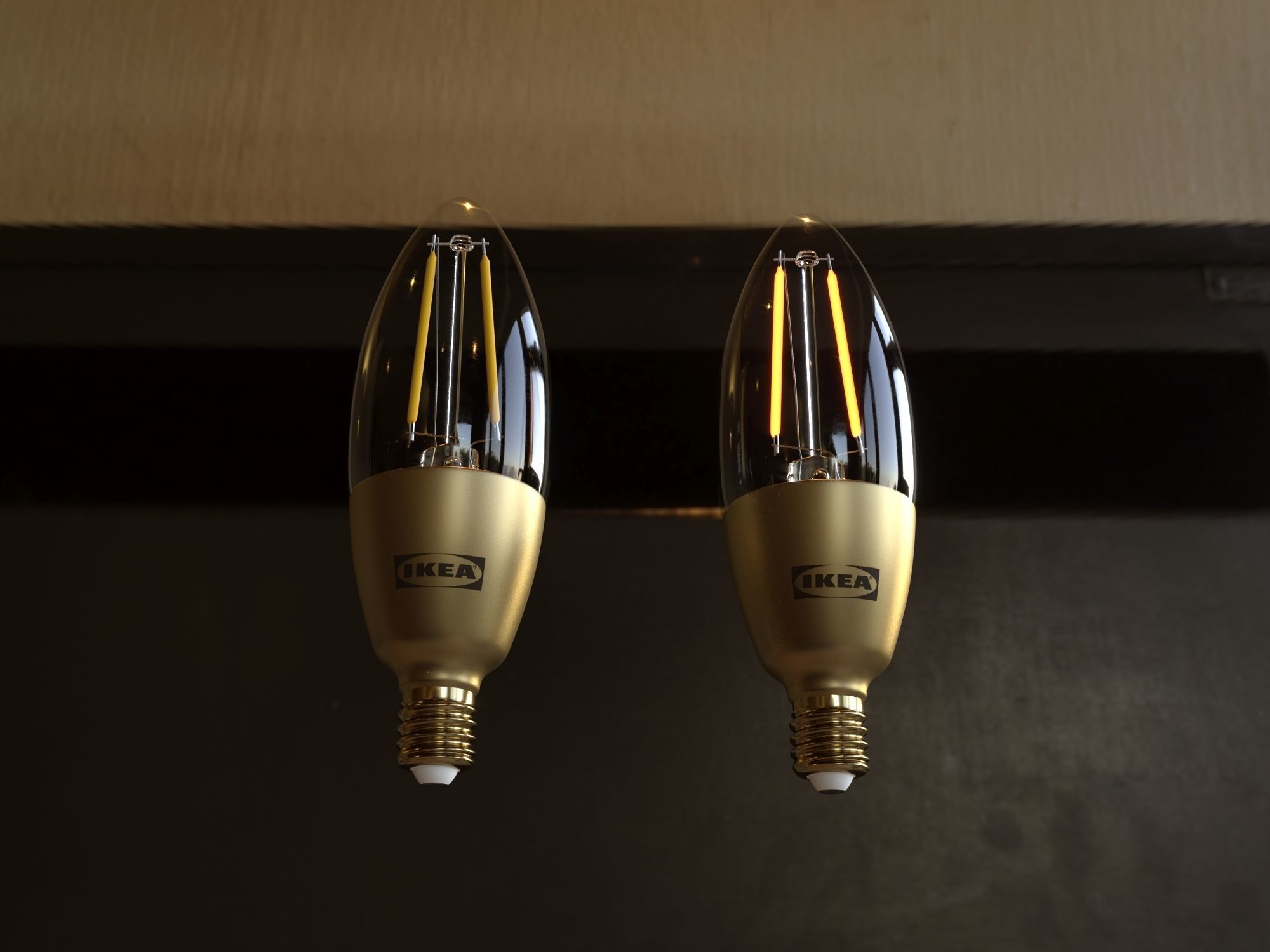 Rollsbo Led Bulb IKEA 3D model | CGTrader
