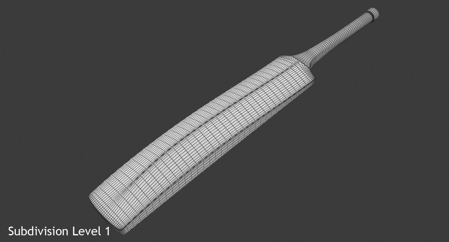 3D model Cricket Bat VR / AR / low-poly | CGTrader