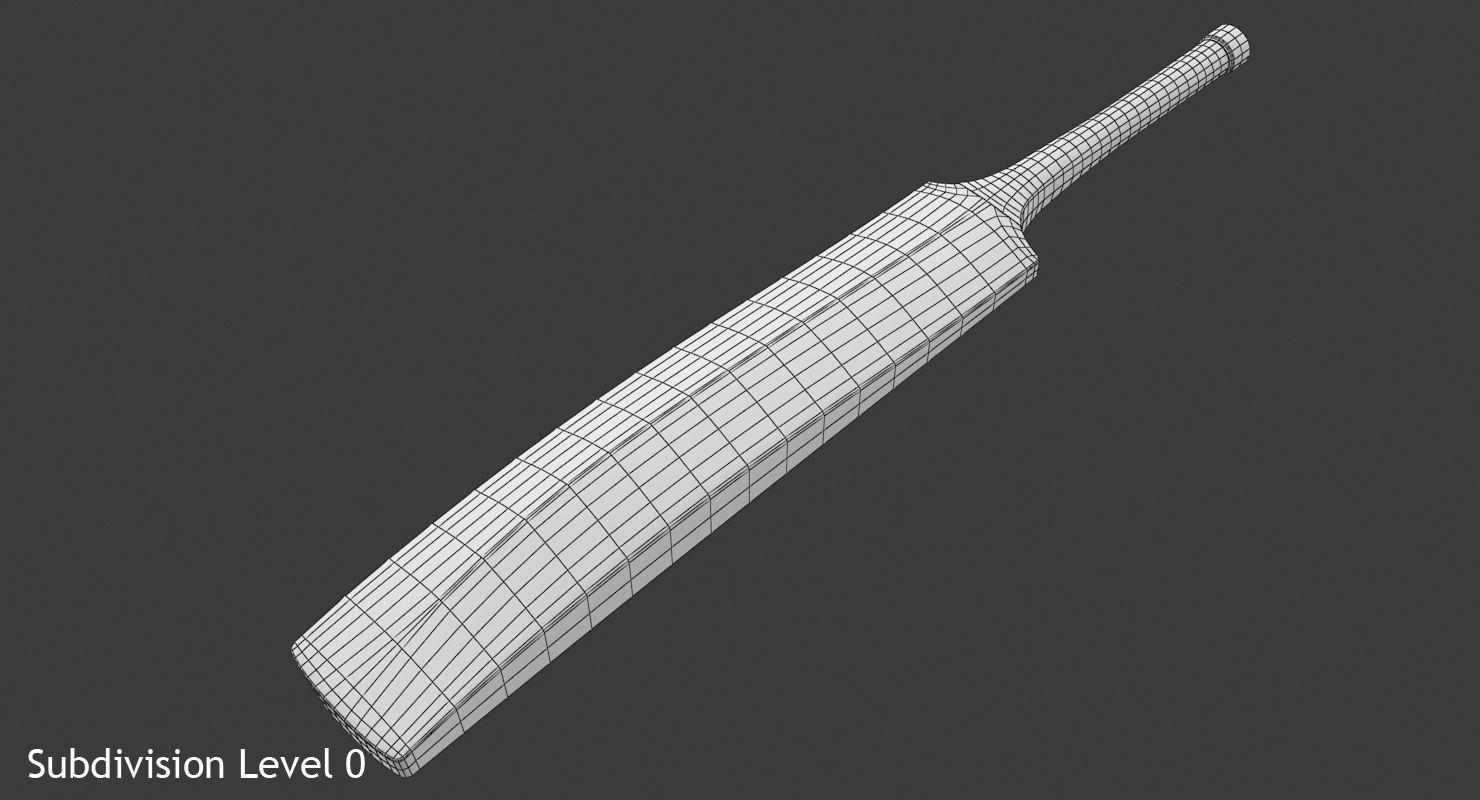 3D model Cricket Bat VR / AR / low-poly | CGTrader