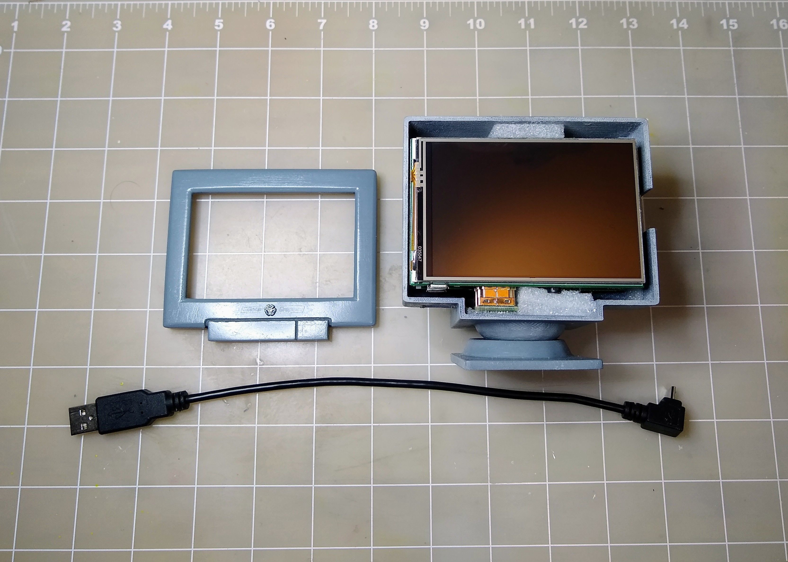 SGi Monitor Raspberry Pi Case 3D model 3D printable | CGTrader