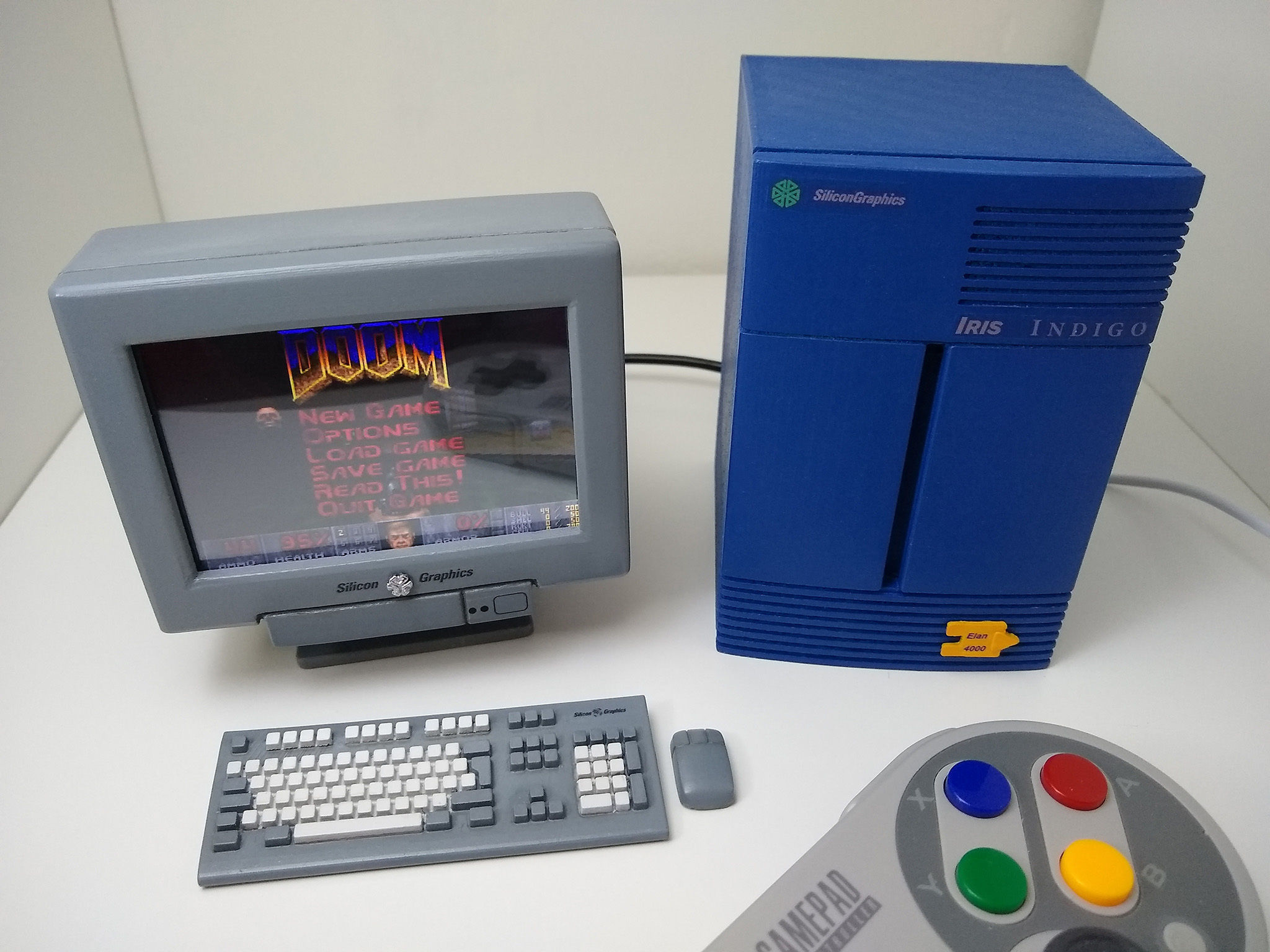 SGi Monitor Raspberry Pi Case 3D model 3D printable | CGTrader