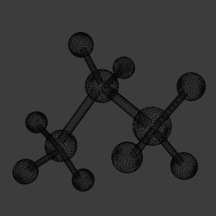 Alkanes - 3D Molecular Structures 3D model | CGTrader