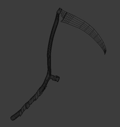 3D model Weapons supreme-pack yari katana scythe VR / AR / low-poly ...