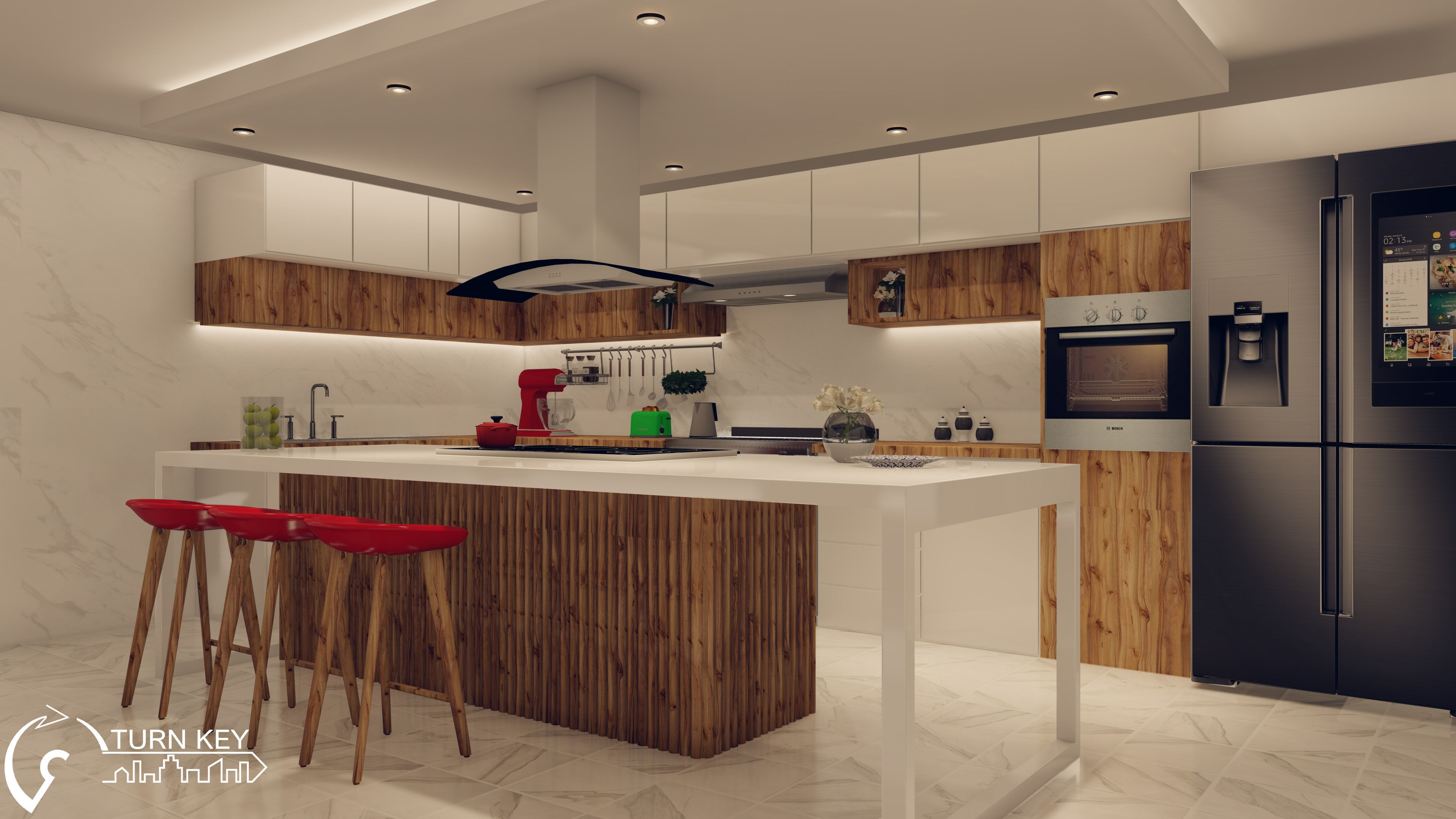 MODERN KITCHEN 3D model | CGTrader