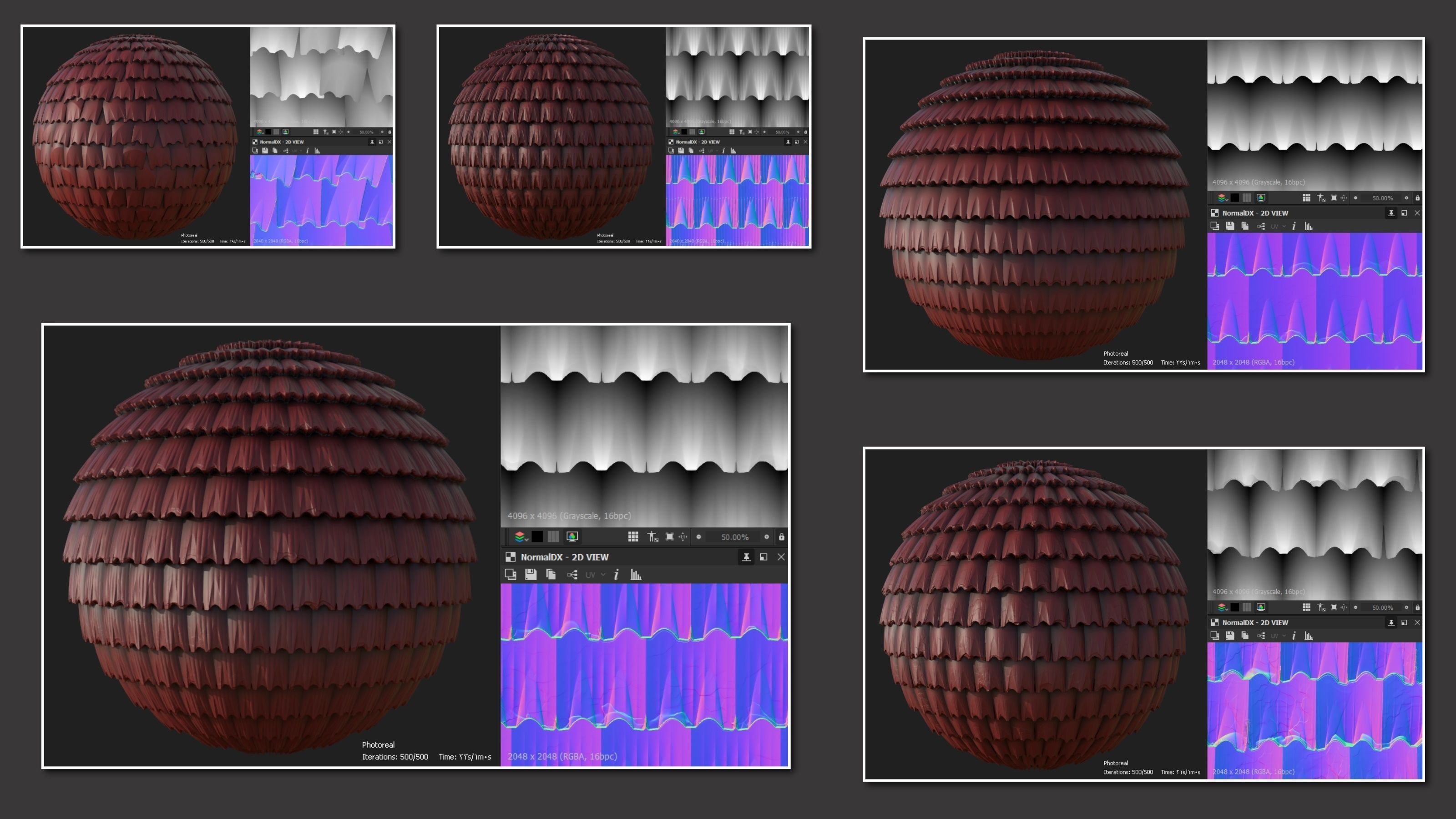 Texture 100 Alpha and Normal for Brush on Skin-Shield Zbrush-Blender ...