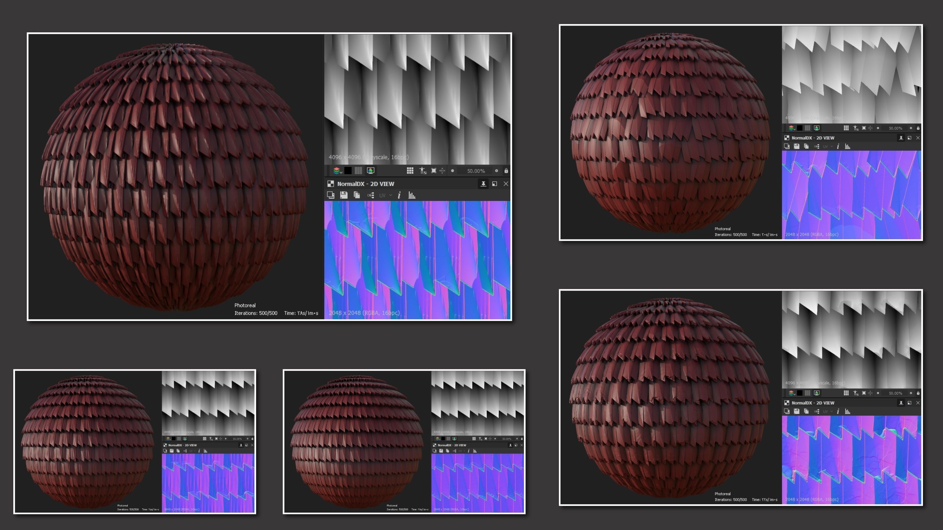 Texture 100 Alpha and Normal for Brush on Skin-Shield Zbrush-Blender ...