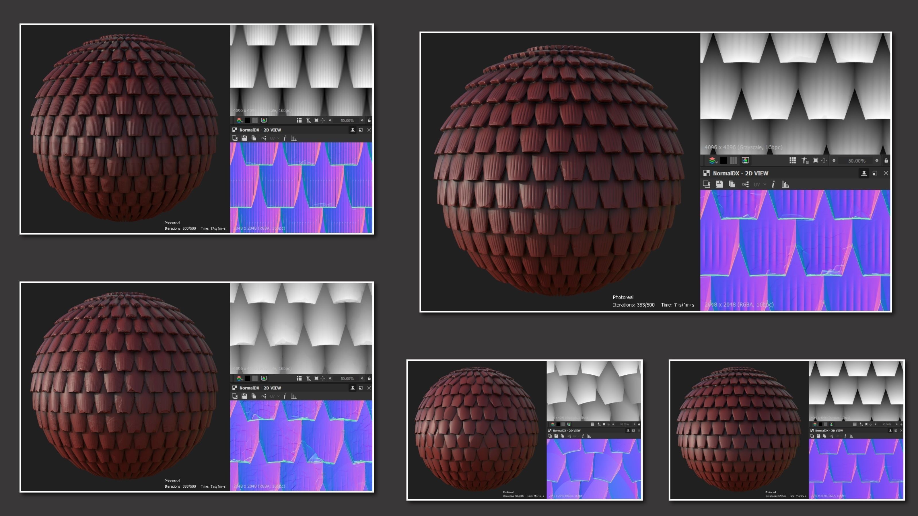 Texture 100 Alpha and Normal for Brush on Skin-Shield Zbrush-Blender ...
