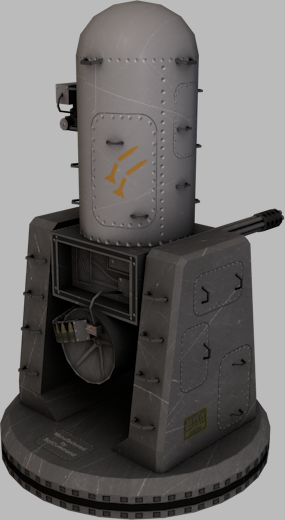 3D model Phalanx CIWS VR / AR / low-poly | CGTrader