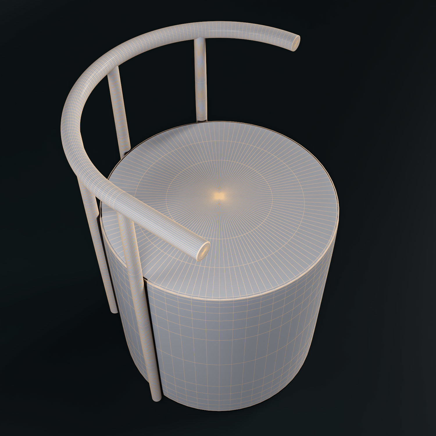 Cylinder Chair free 3D model | CGTrader