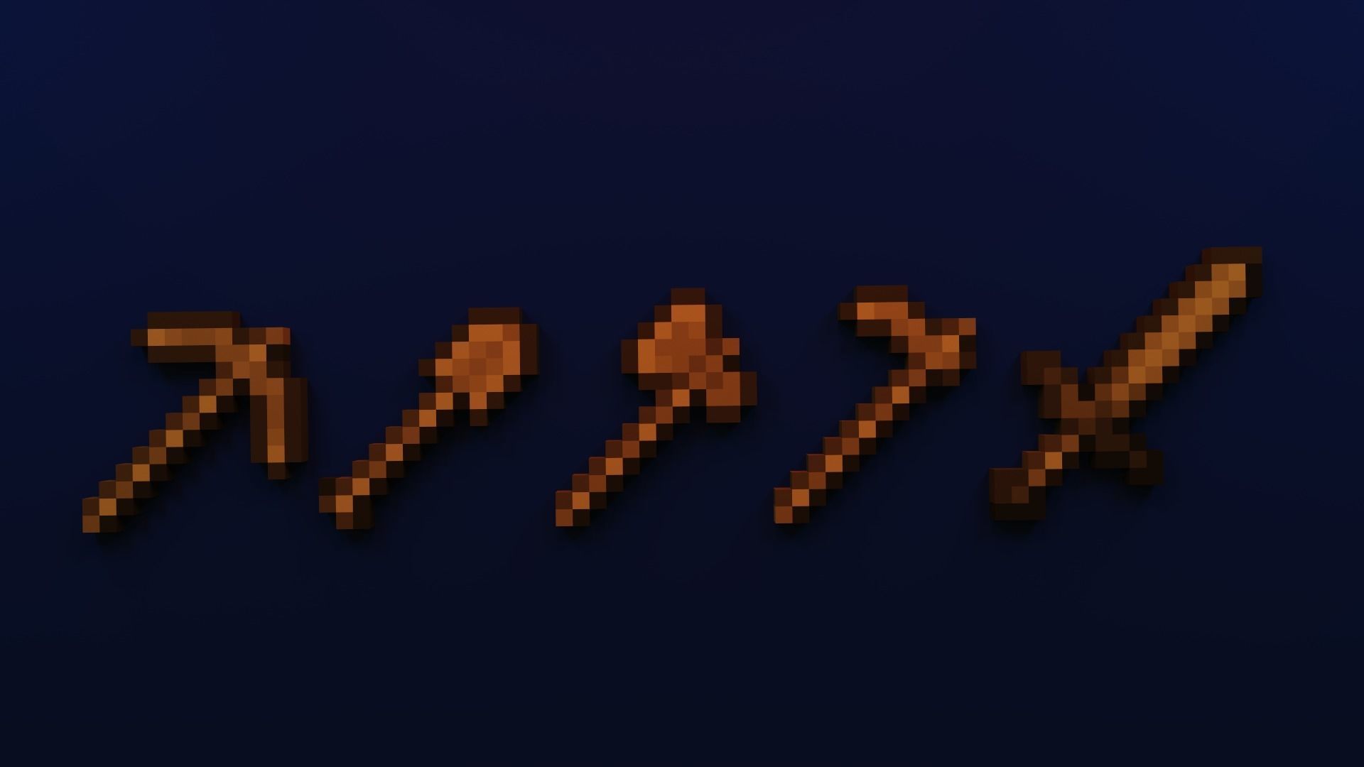 3D model Minecraft Items Pack VR / AR / low-poly | CGTrader