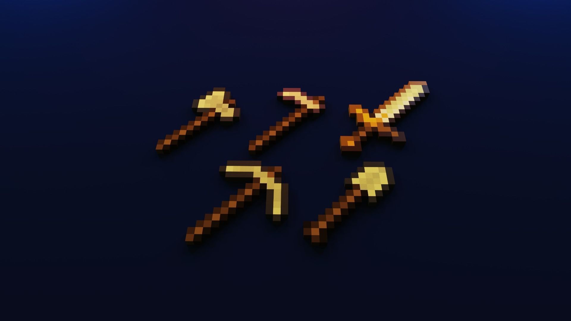 3D model Minecraft Items Pack VR / AR / low-poly | CGTrader