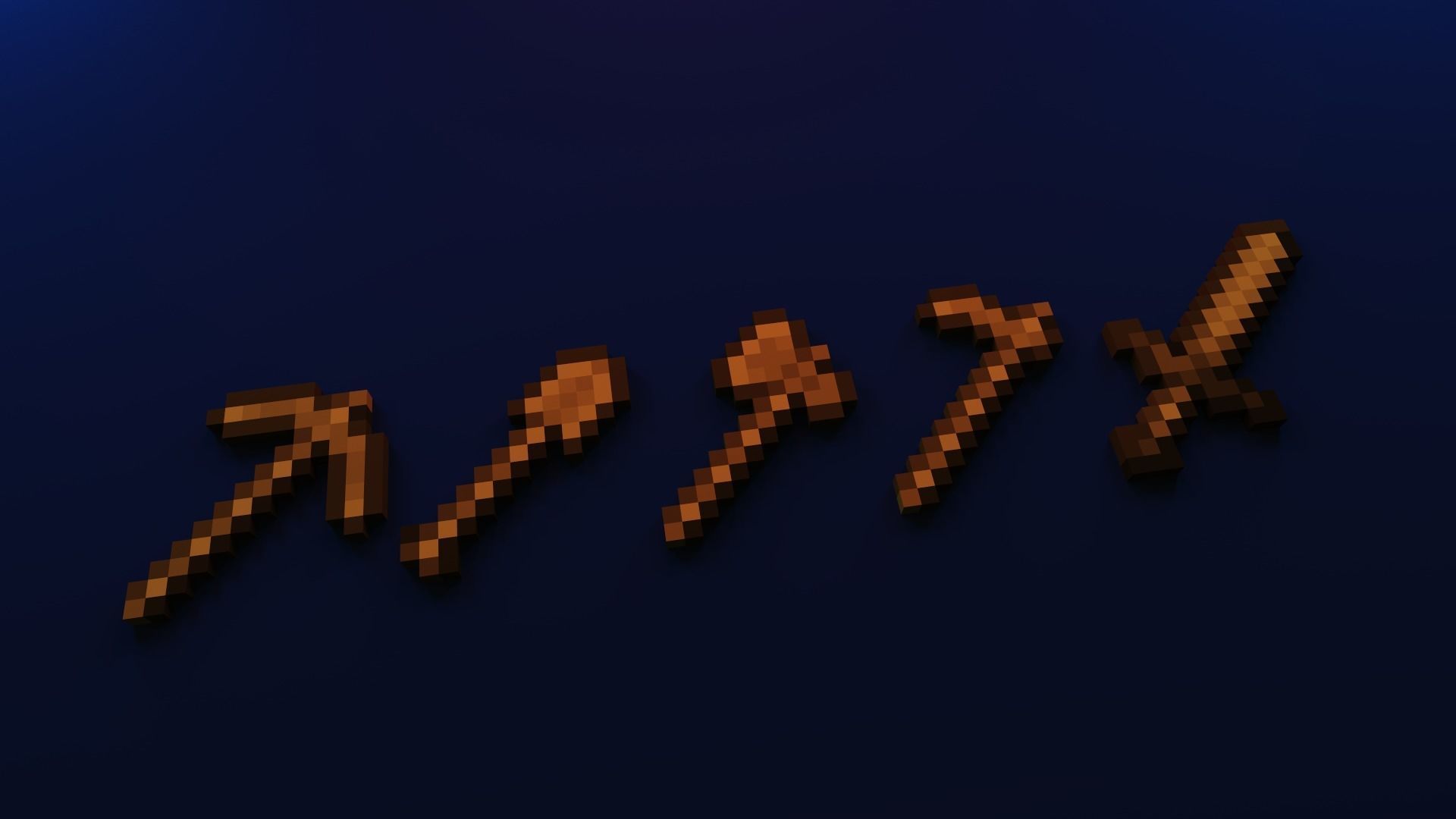 3D model Minecraft Items Pack VR / AR / low-poly | CGTrader