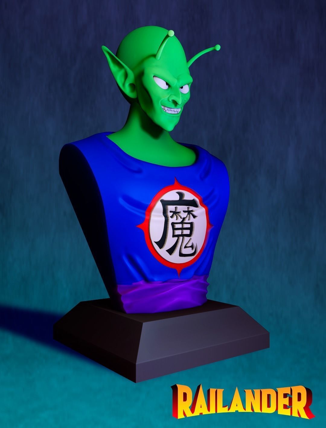 Dragon Ball Picollo 3D model 3D printable | CGTrader