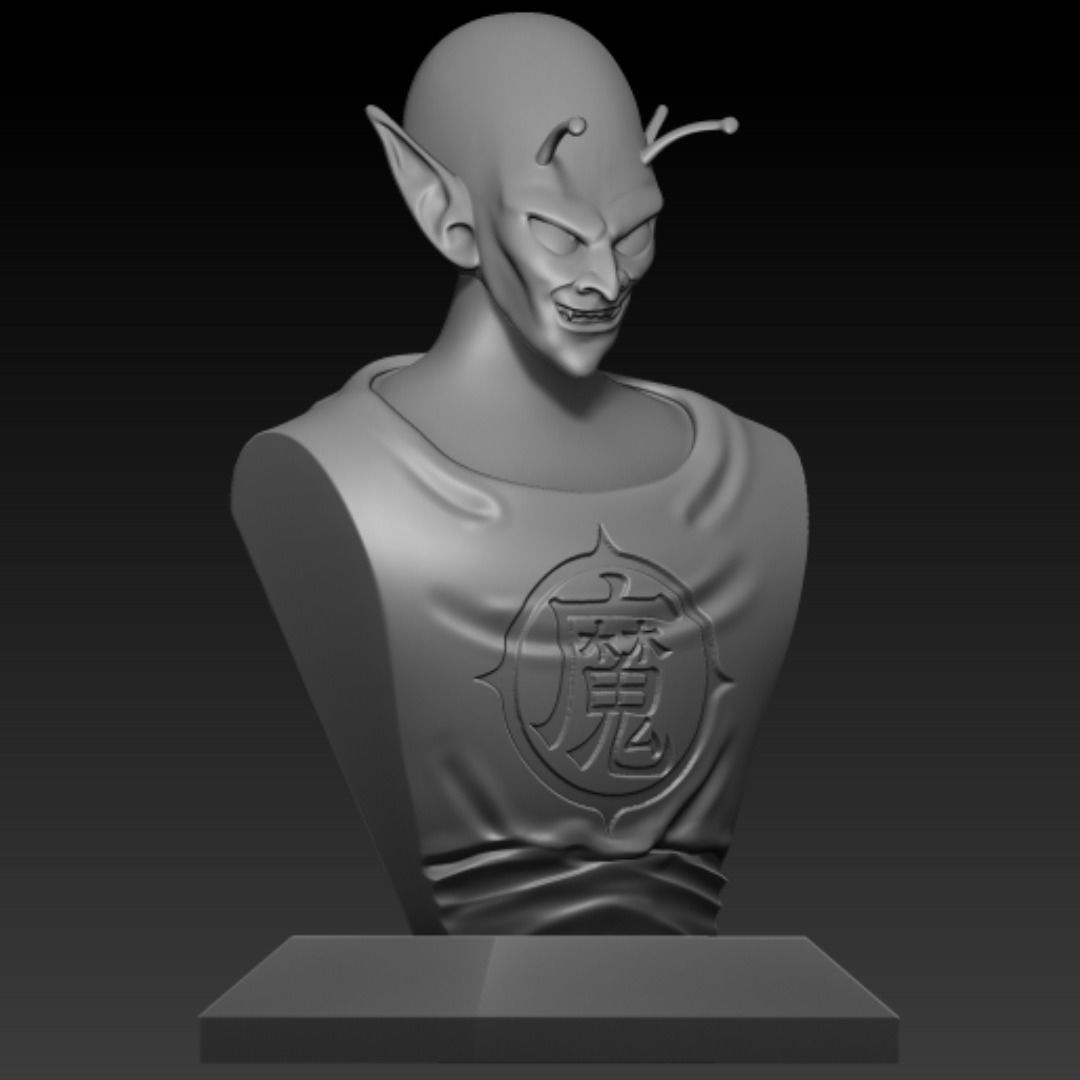 Dragon Ball Picollo 3D model 3D printable | CGTrader