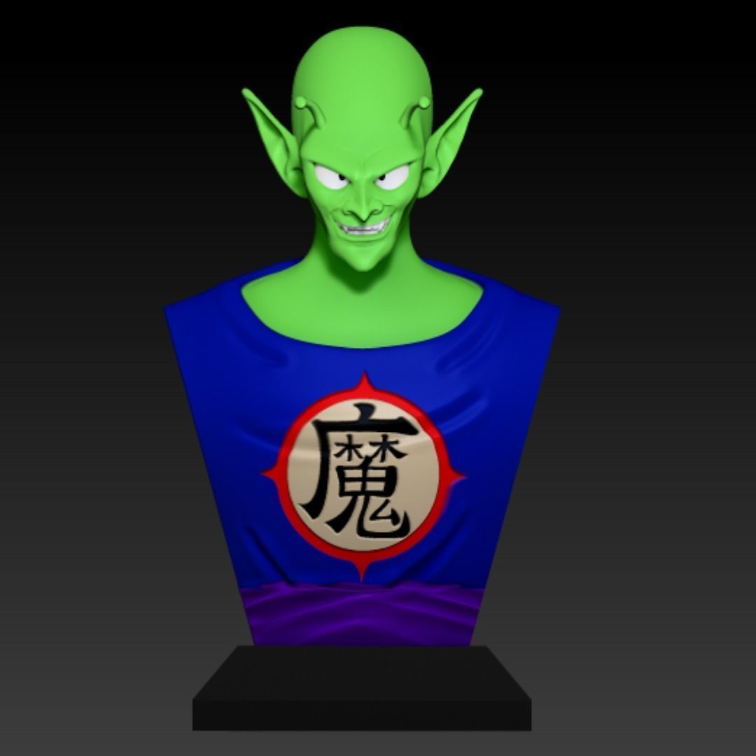 Dragon Ball Picollo 3D model 3D printable | CGTrader