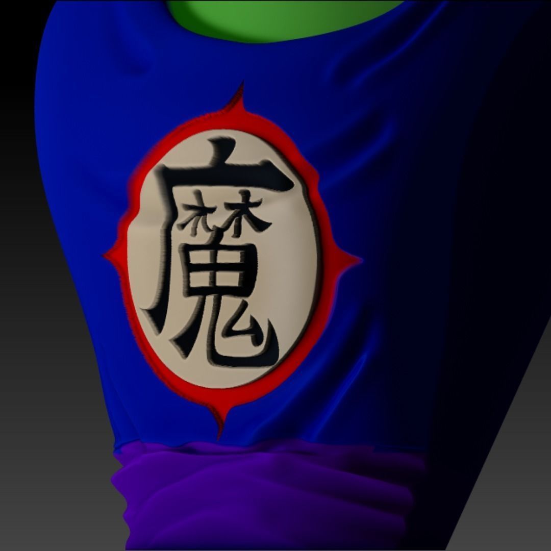 Dragon Ball Picollo 3D model 3D printable | CGTrader