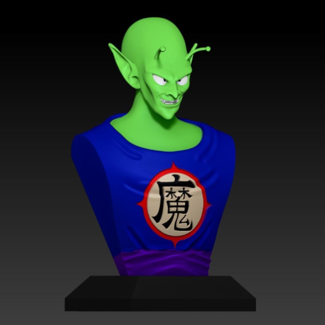 Dragon Ball Picollo 3D model 3D printable | CGTrader