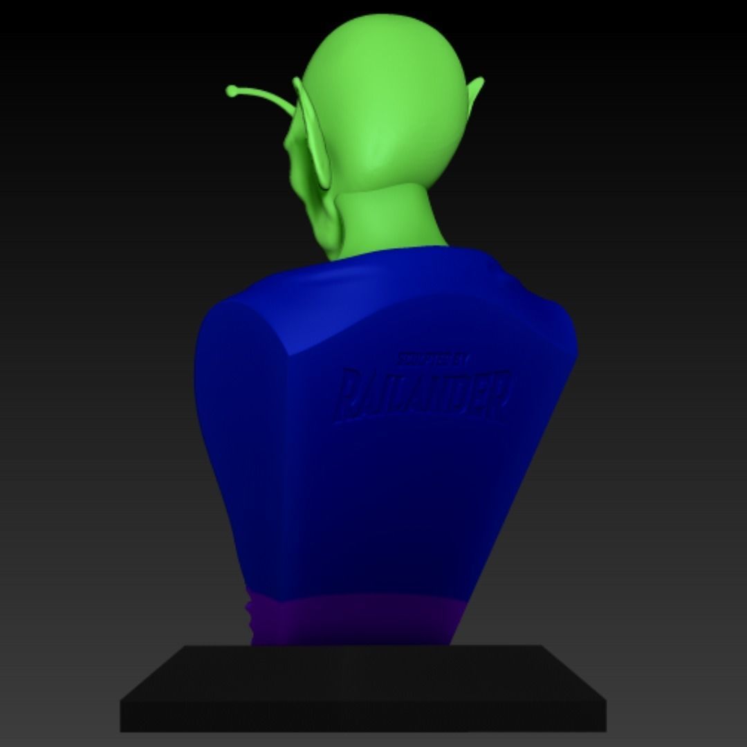 Dragon Ball Picollo 3D model 3D printable | CGTrader